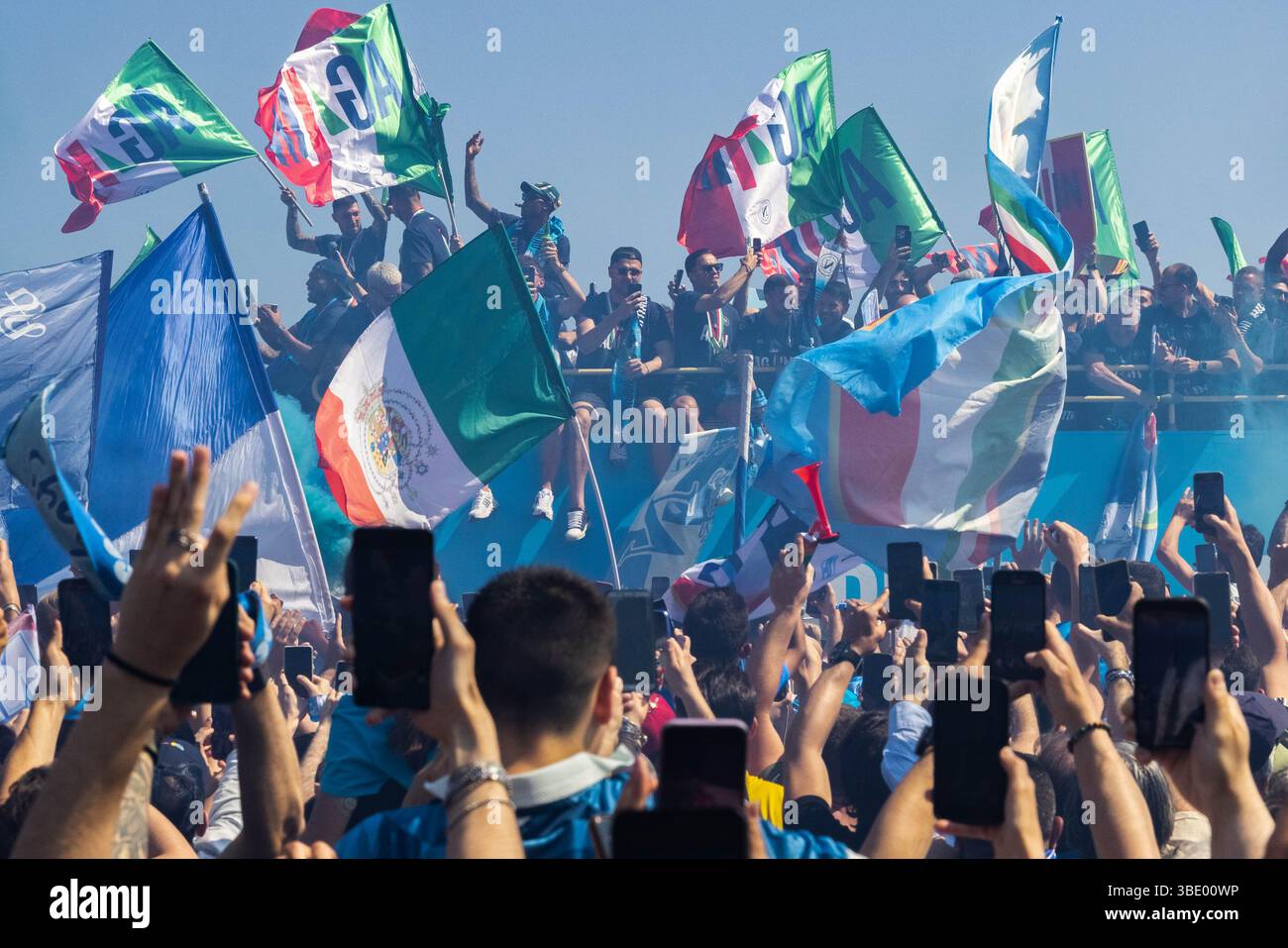 Naples, Italy. 26th May, 2025. SSC Napoli, Serie A Champions of Italy ...