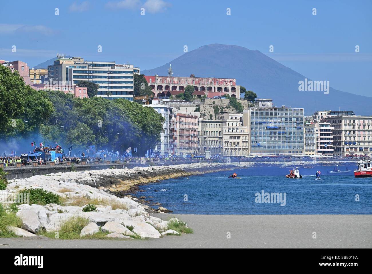 Naples, Italy. 26th May, 2025. Naples, Parade on Lungomare Carcciolo of ...