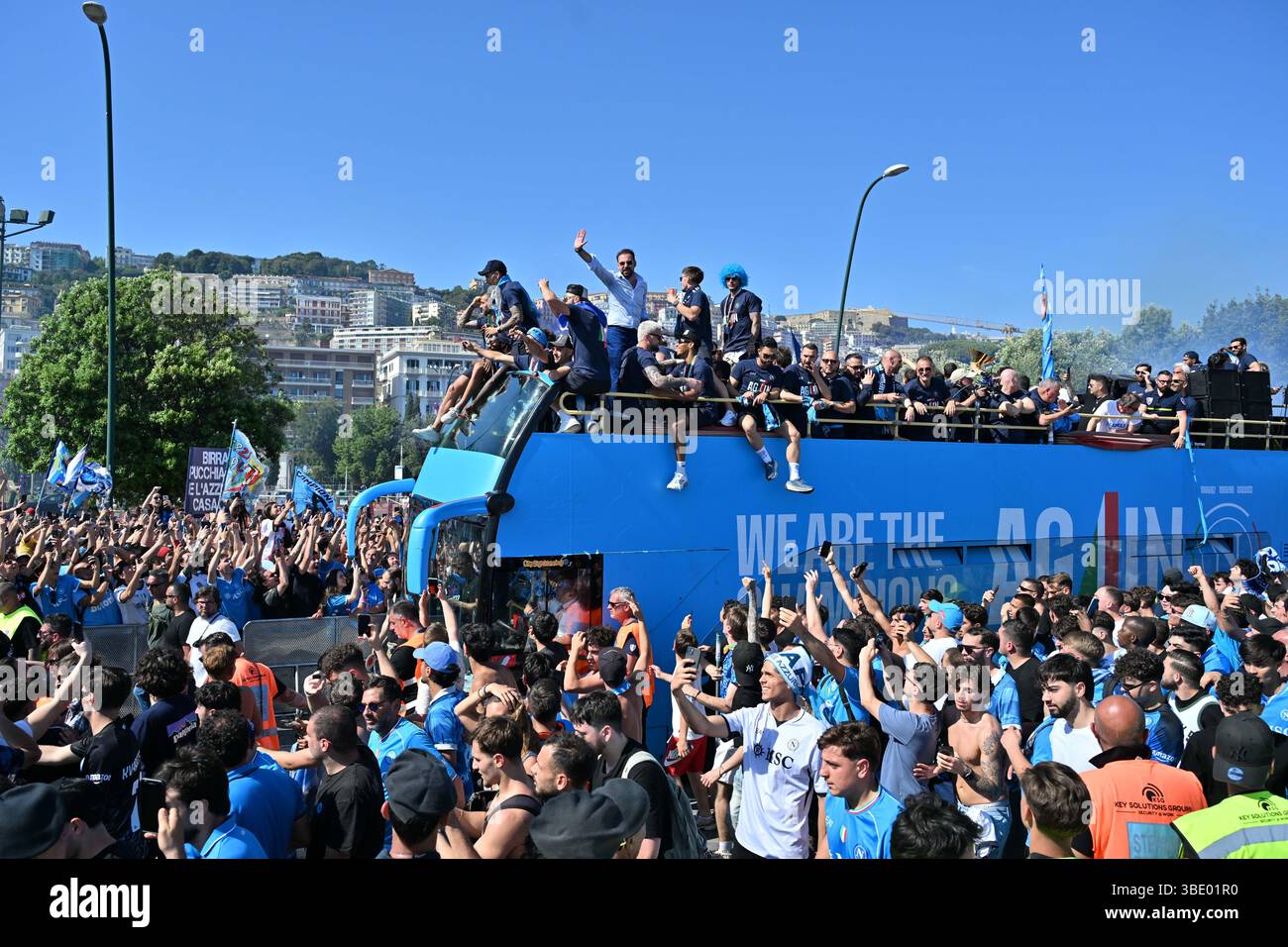 Naples, Italy. 26th May, 2025. Naples, Parade on Lungomare Carcciolo of ...
