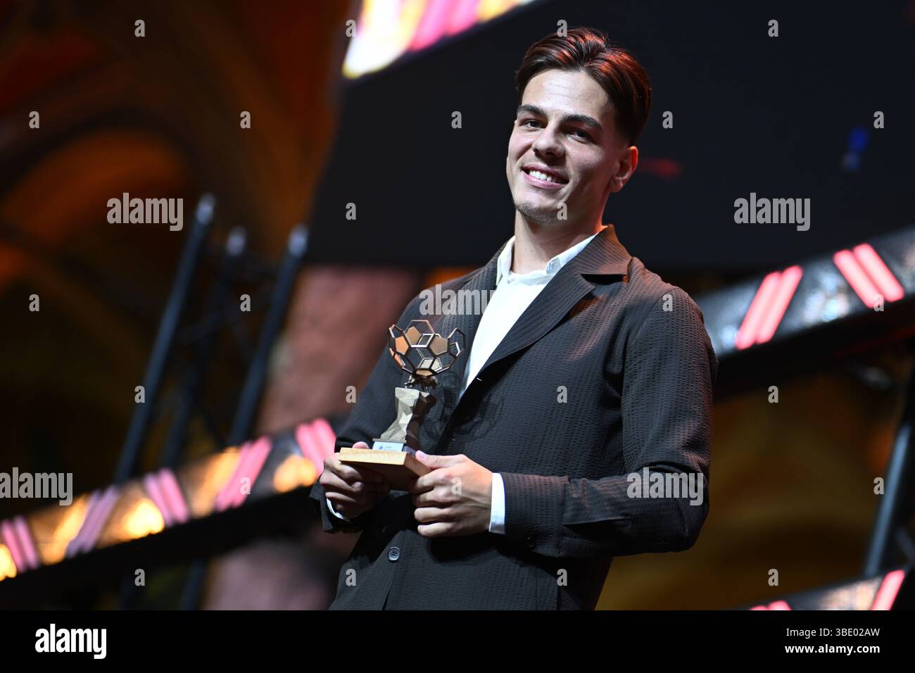 Club's Ardon Jashari pictured during the Pro League Awards 2025, for ...