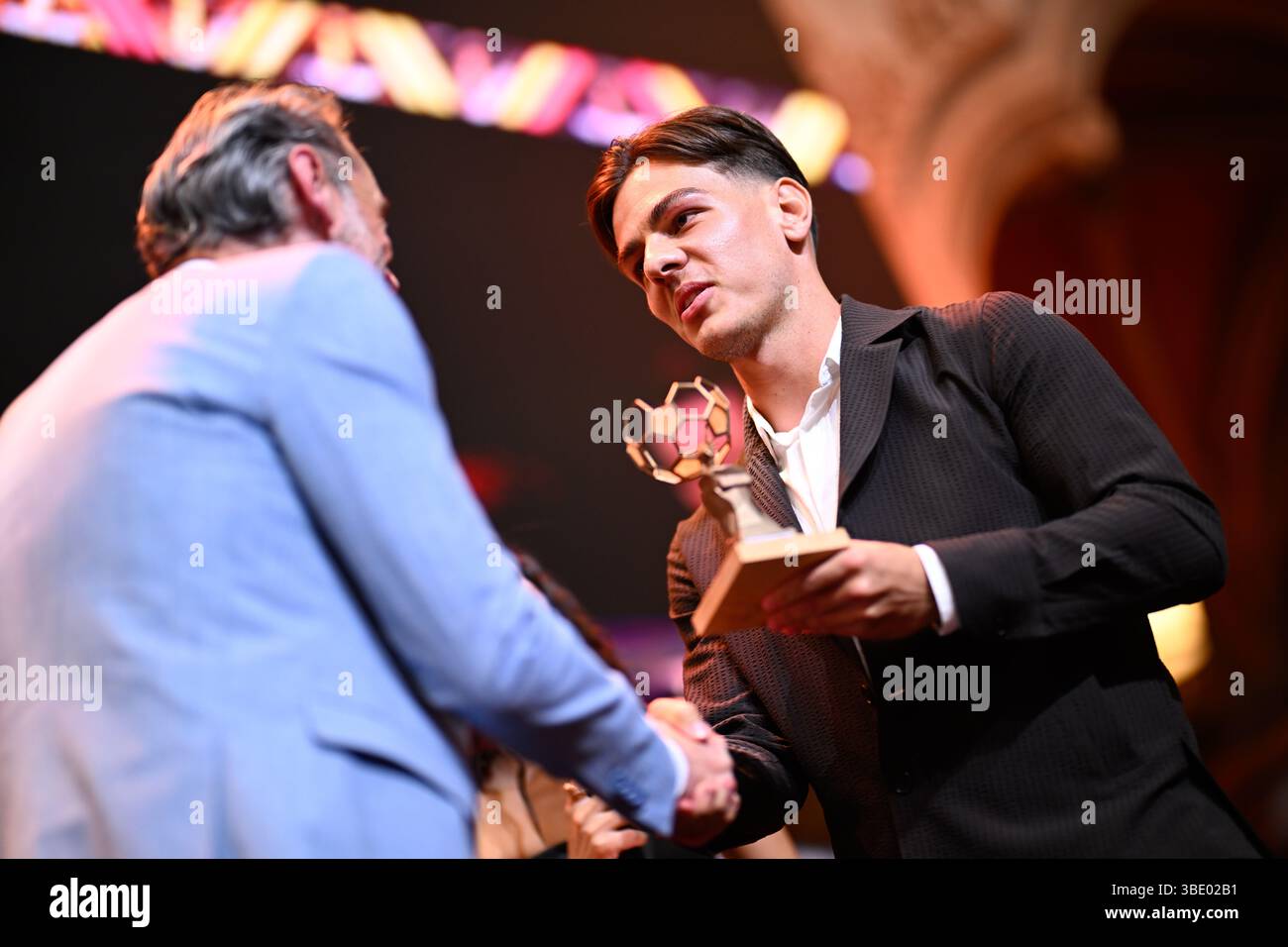 Antwerp, Belgium. 26th May, 2025. Club's Ardon Jashari with the best ...