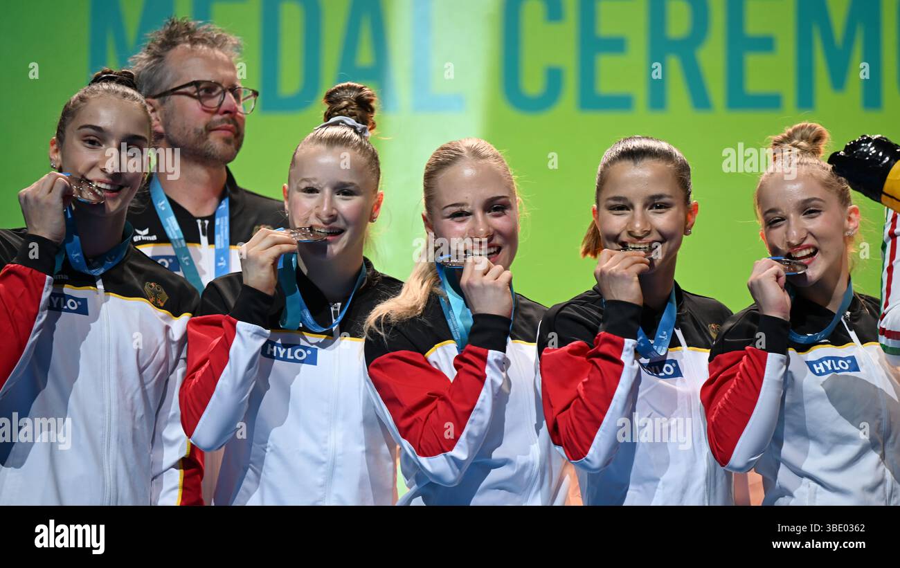 Leipzig, Germany. 26th May, 2025. Gymnastics: European Championships ...