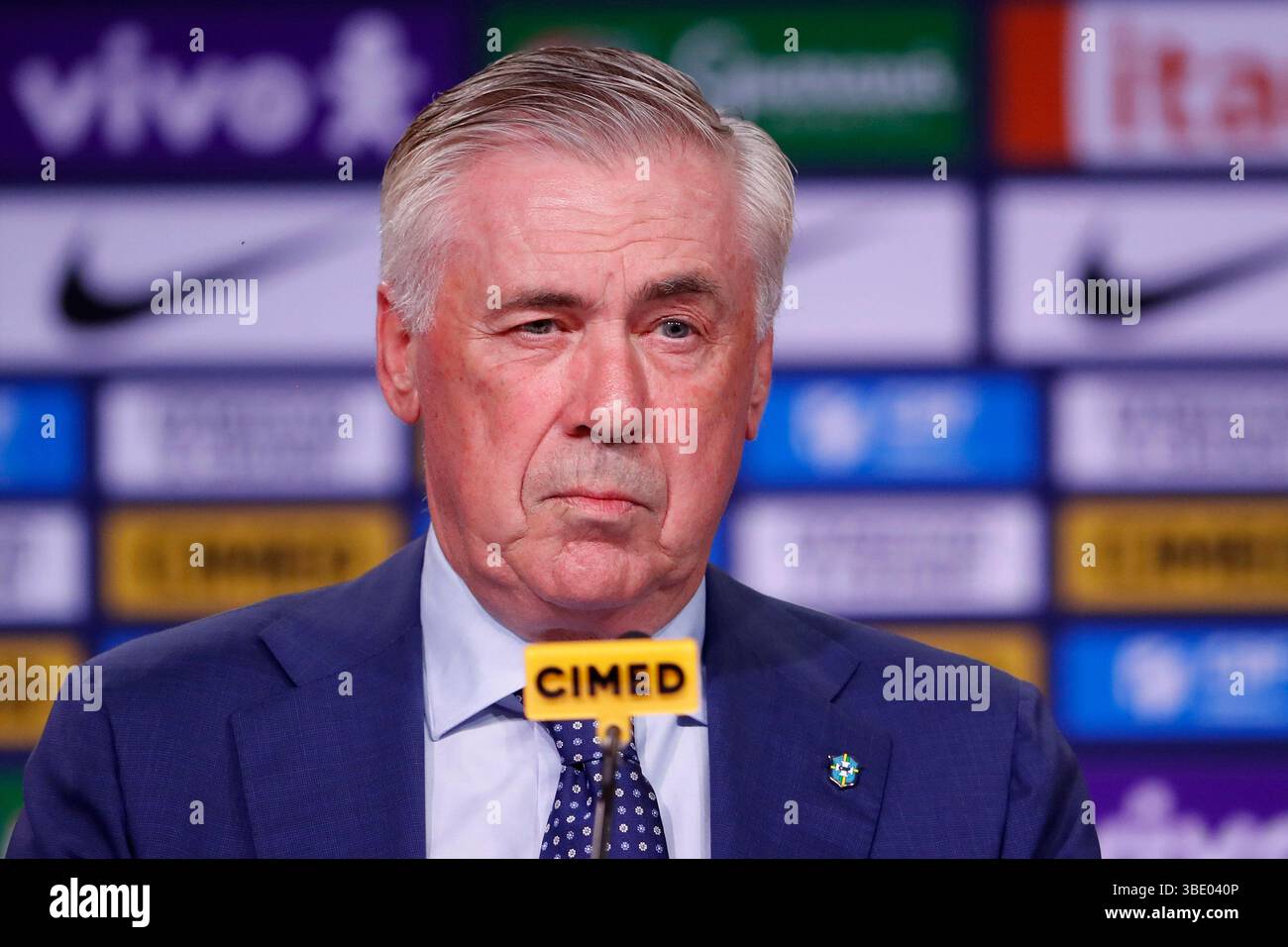 Rio de Janeiro, Brazil. 26th May, 2025. Brazil's football team new head ...