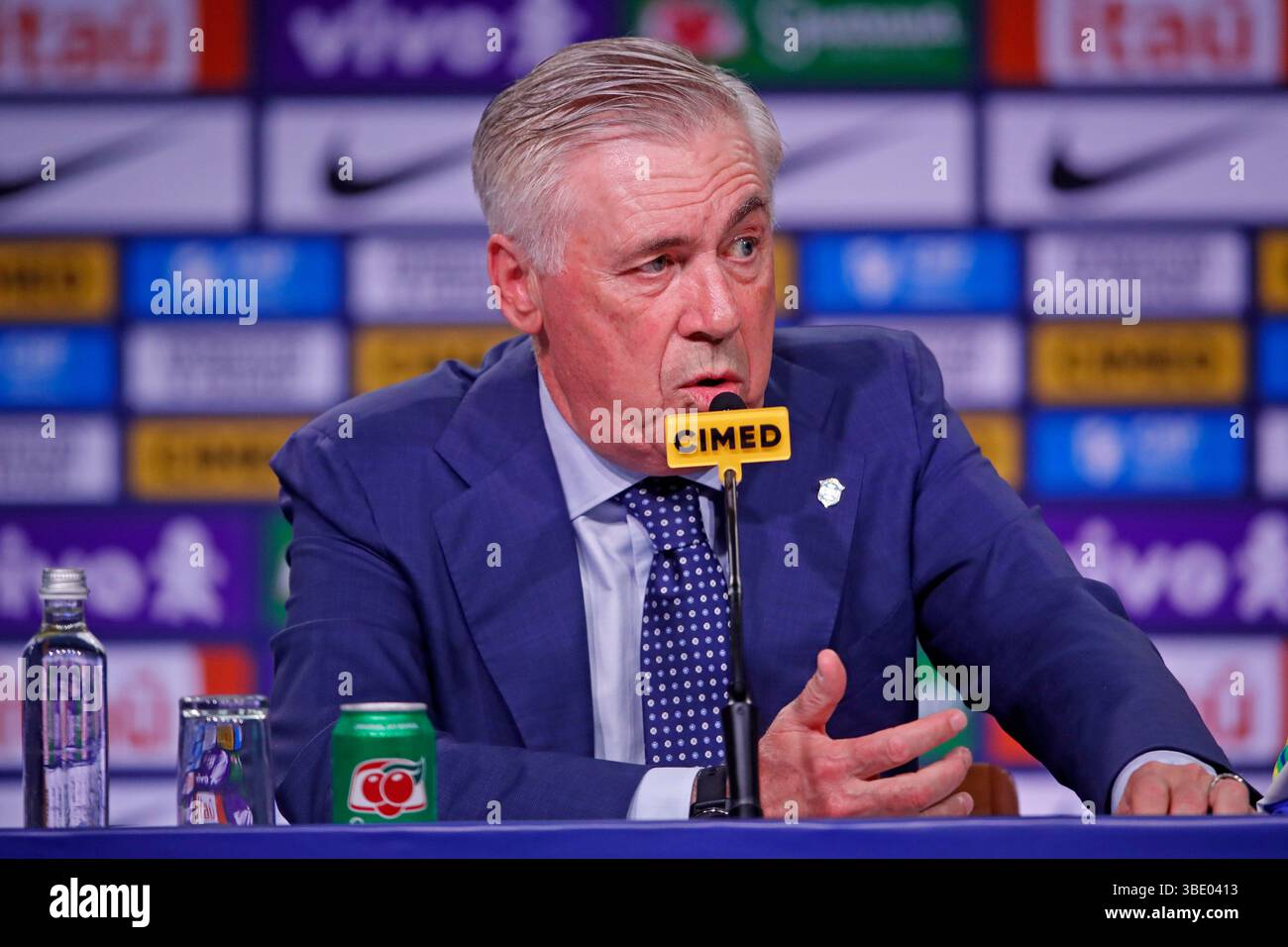 Rio de Janeiro, Brazil. 26th May, 2025. Brazil's football team new head ...