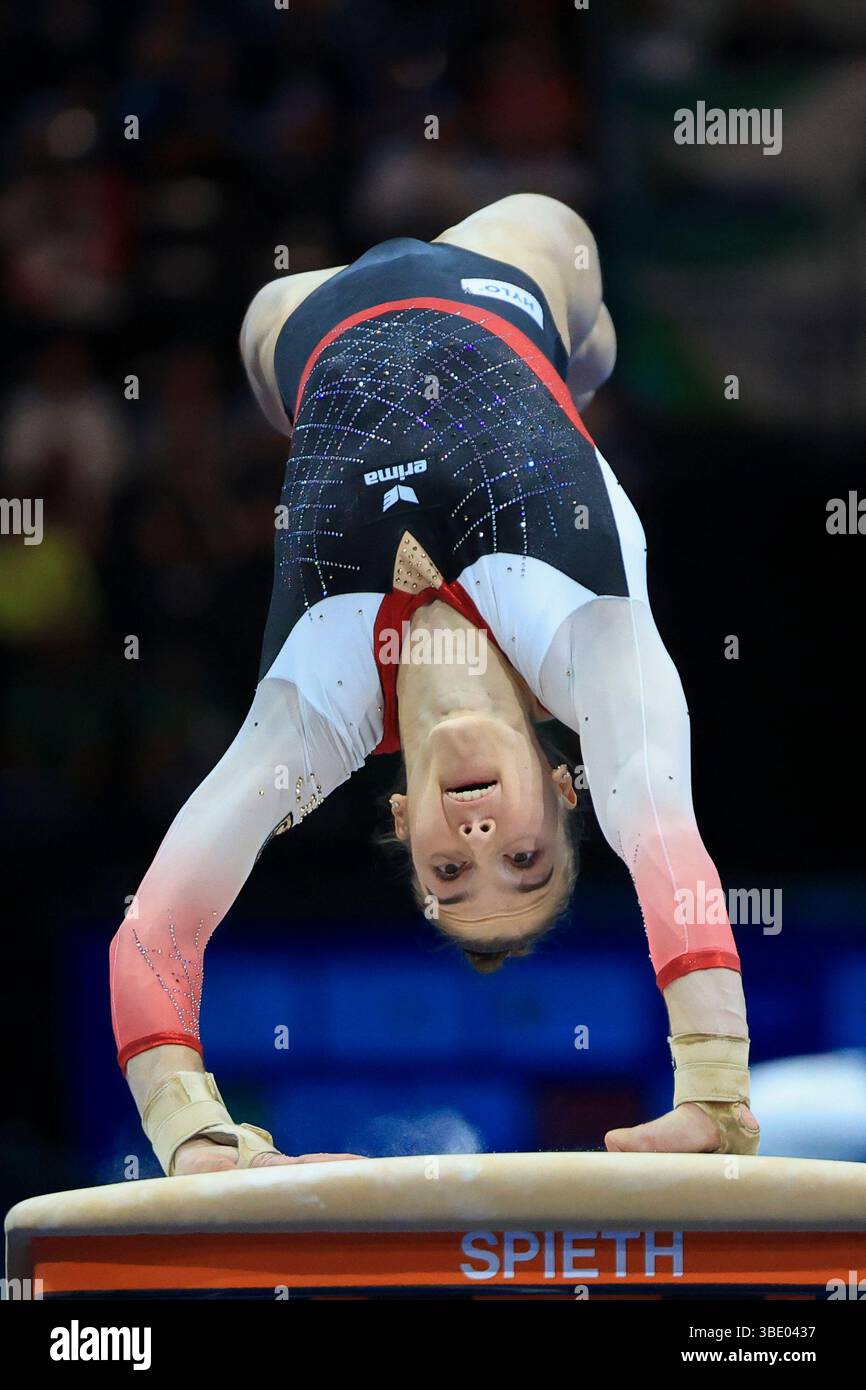 Leipzig, Germany. 26th May, 2025. Gymnastics: European Championships ...