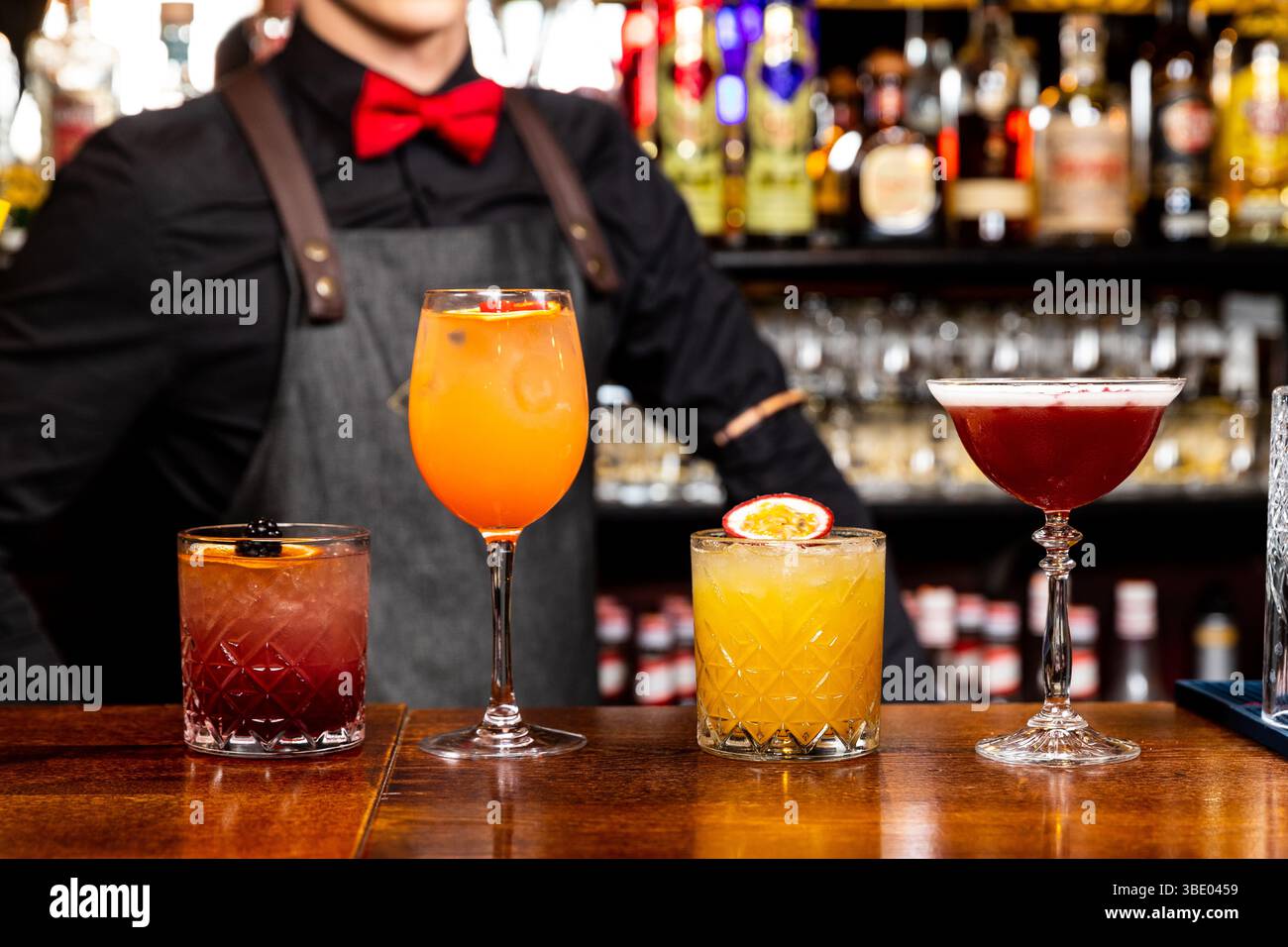Stylish cocktails professional bartender hi-res stock photography and ...