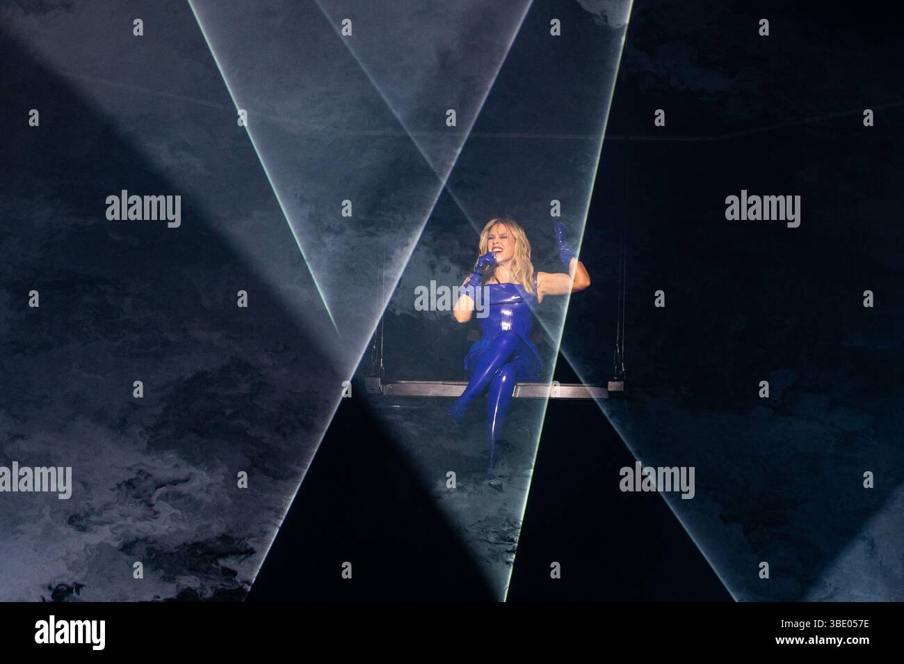 London, England. 26th May 2025. Kylie performs at the O2 Arena for the ...