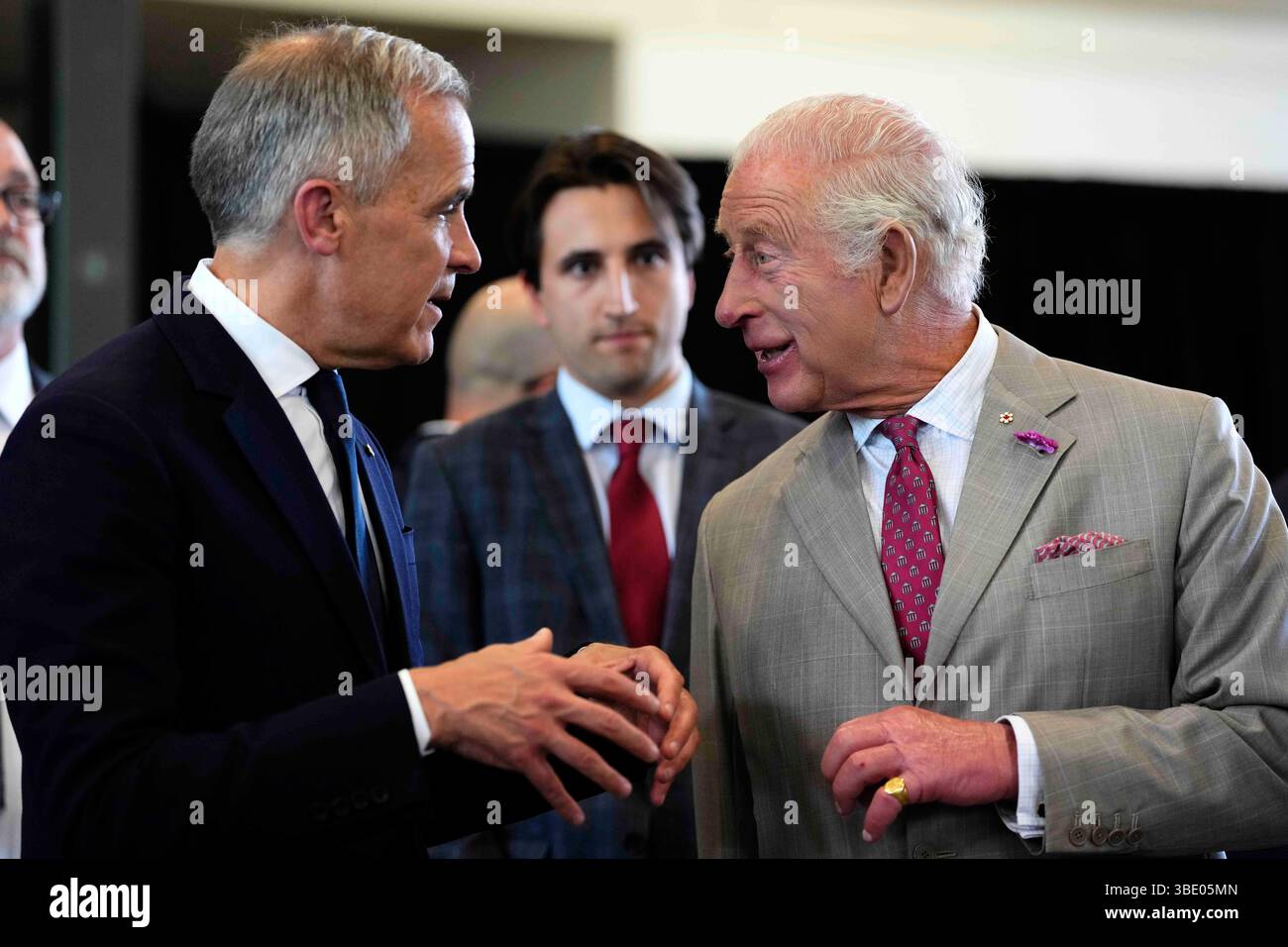 Ottawa, Can. 26th May, 2025. King Charles and Prime Minister Mark ...