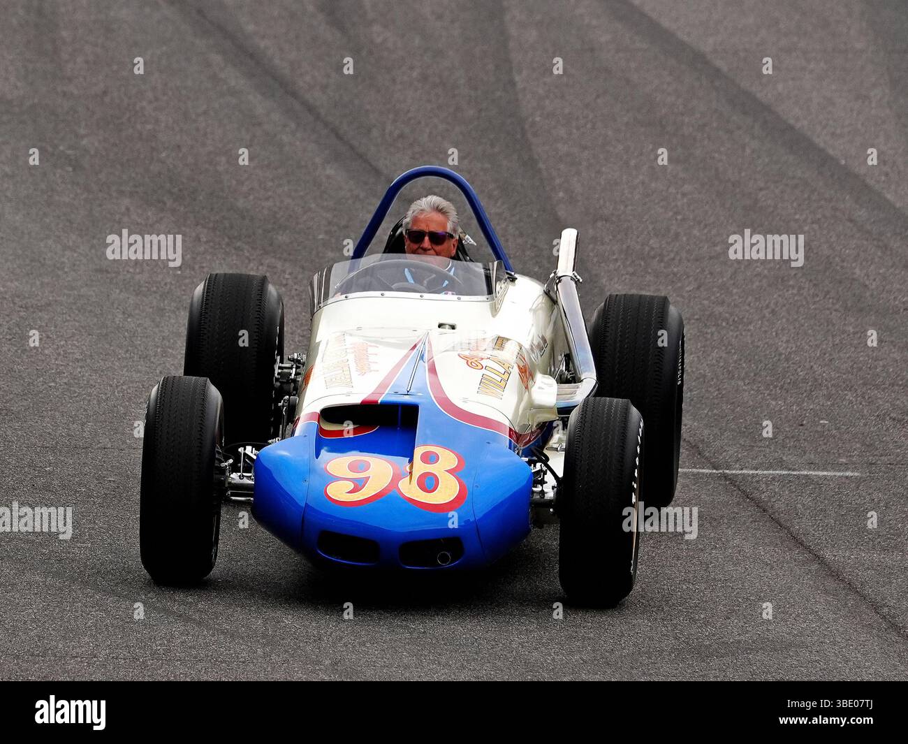 INDIANAPOLIS, IN - MAY 25: Driving legend and 1969 Indy 500 winner ...