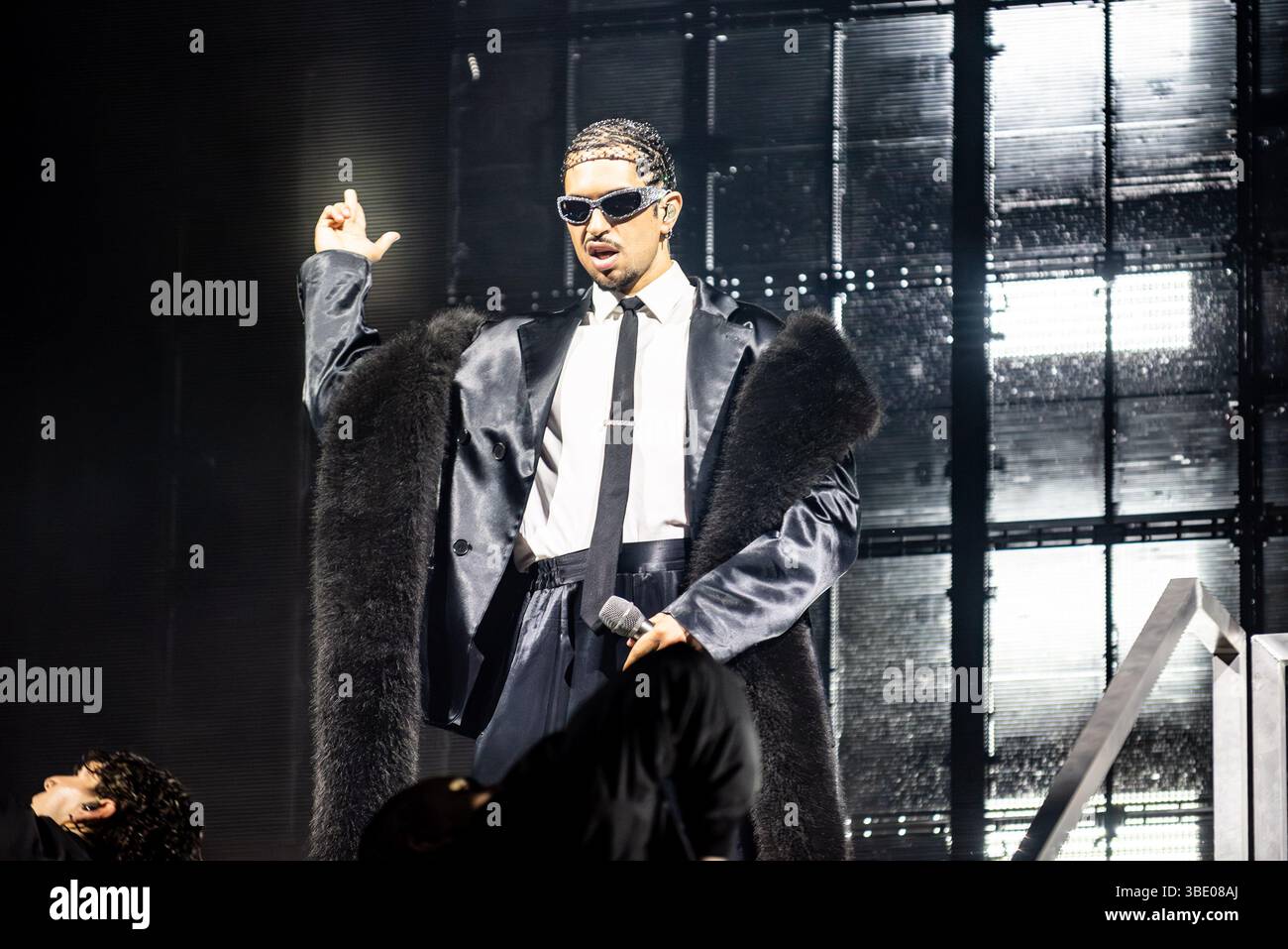 Milan, Italy. 25th May, 2025. Mahmood (Alessandro Mahmoud) (Photo by ...