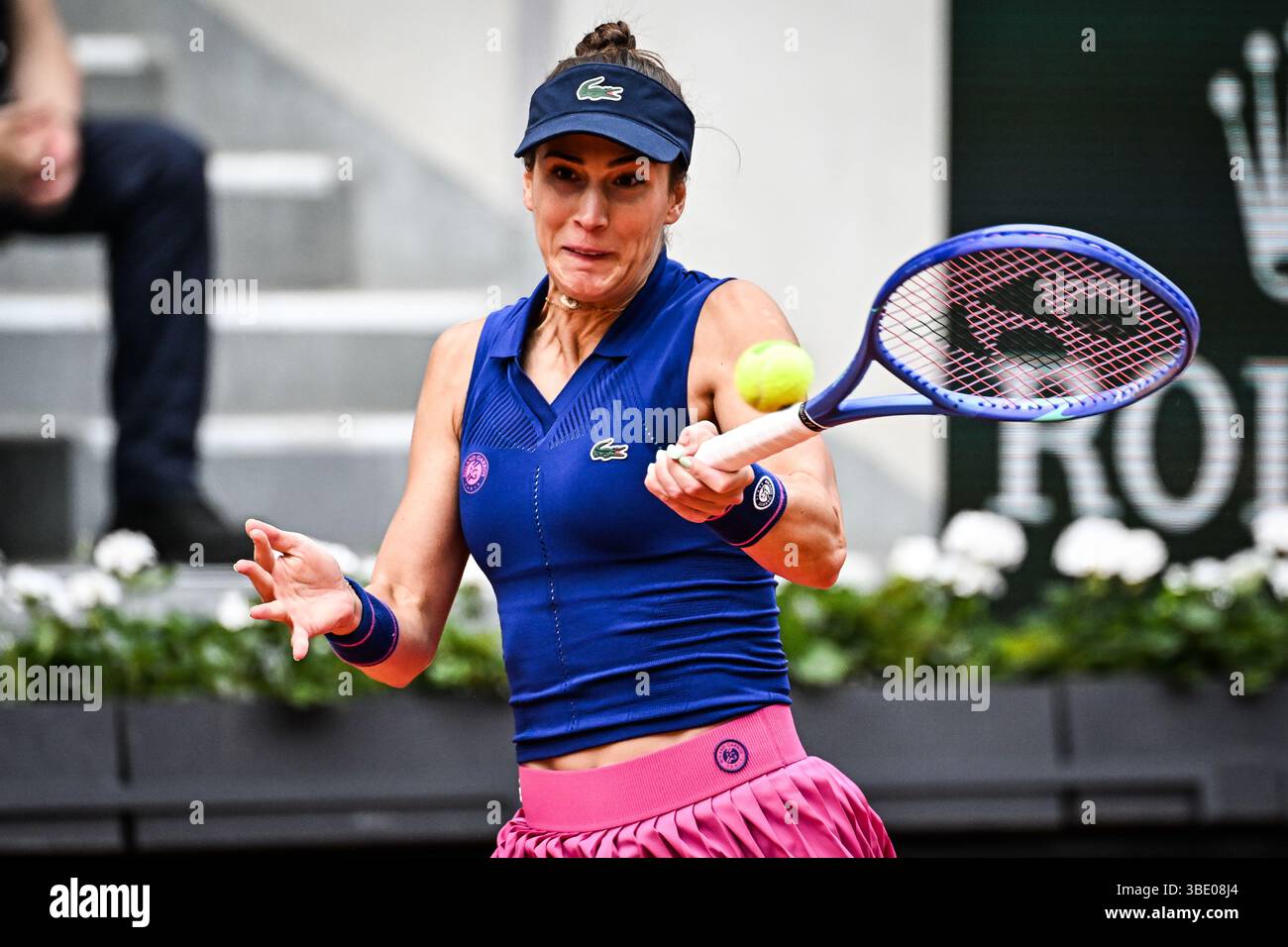 Bernarda PERA of United States during the second day of the Roland ...
