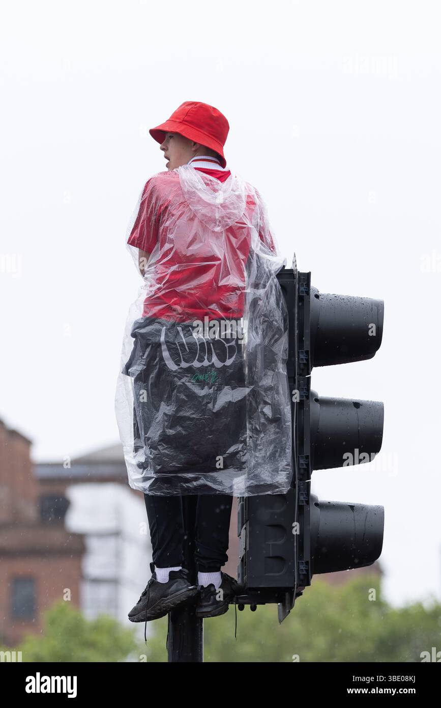 City Centre, Liverpool, Merseyside, UK. 26th May, 2025. Liverpool FC ...
