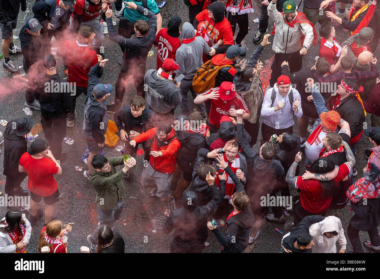 City Centre, Liverpool, Merseyside, UK. 26th May, 2025. Liverpool FC ...