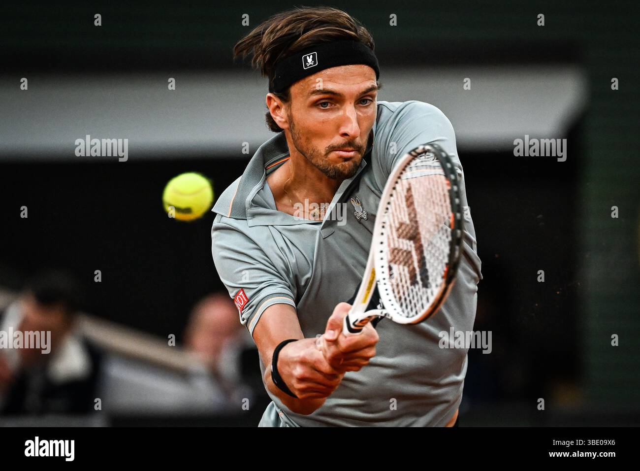 Arthur RINDERKNECH of France during the second day of the Roland-Garros ...