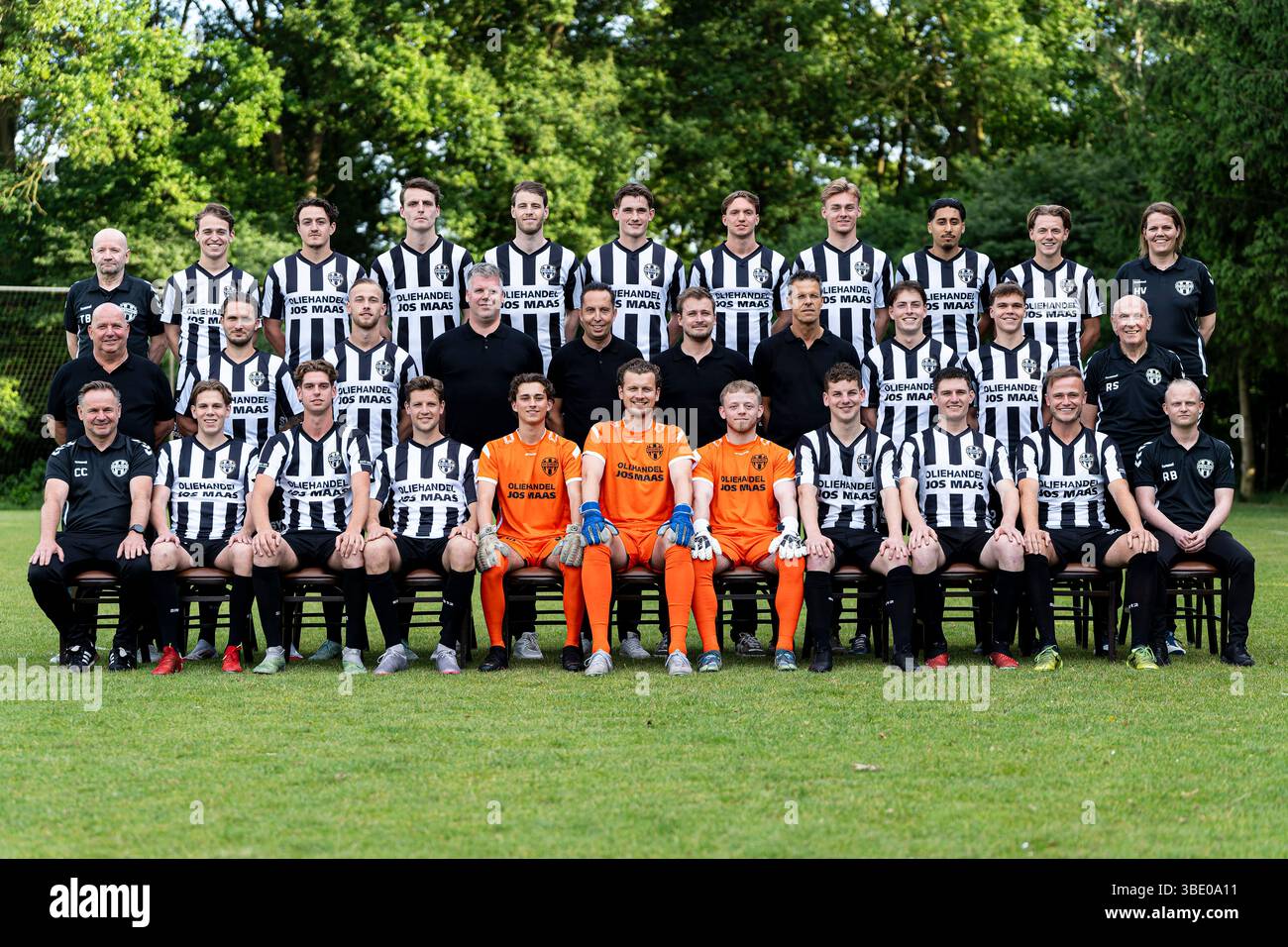 GEMERT, NETHERLANDS - MAY 26: The squad of VV Gemert poses for a team ...