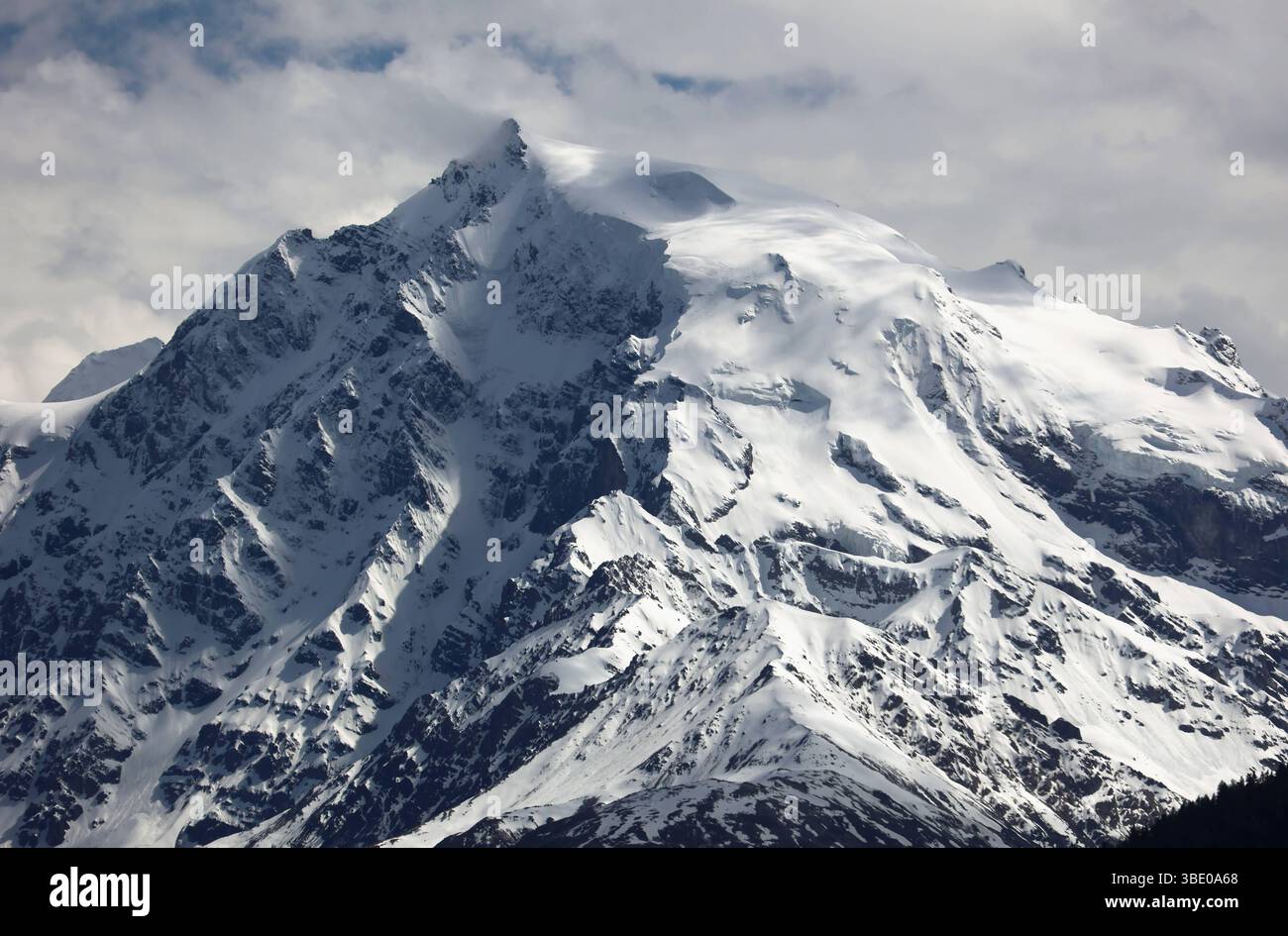Hier der Blick auf den Ortler, Ortles, König Ortler, höchster Gipfel ...
