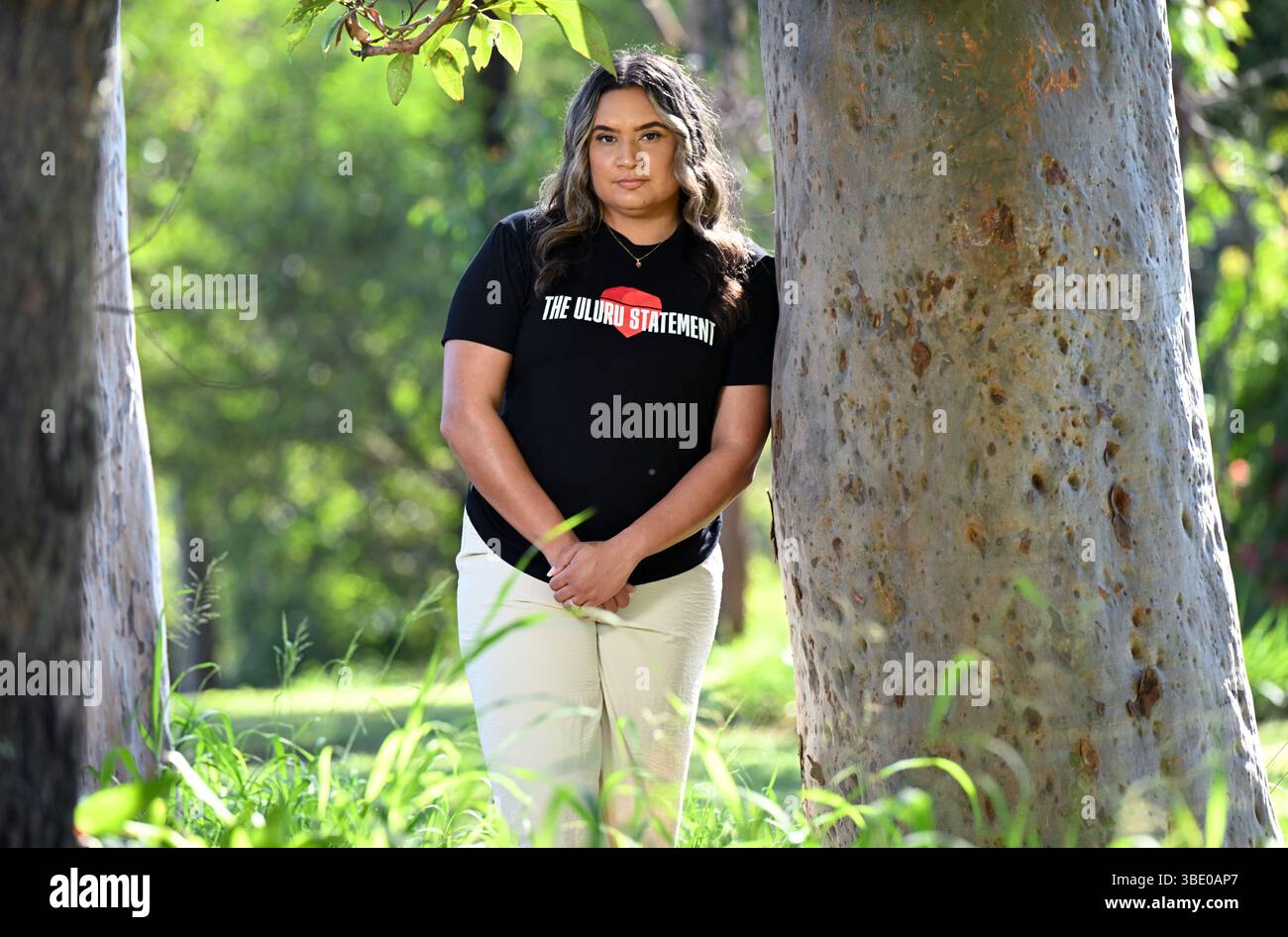Brisbane, Australia. 22nd May, 2025. Uluru Youth Dialogue co-chair ...