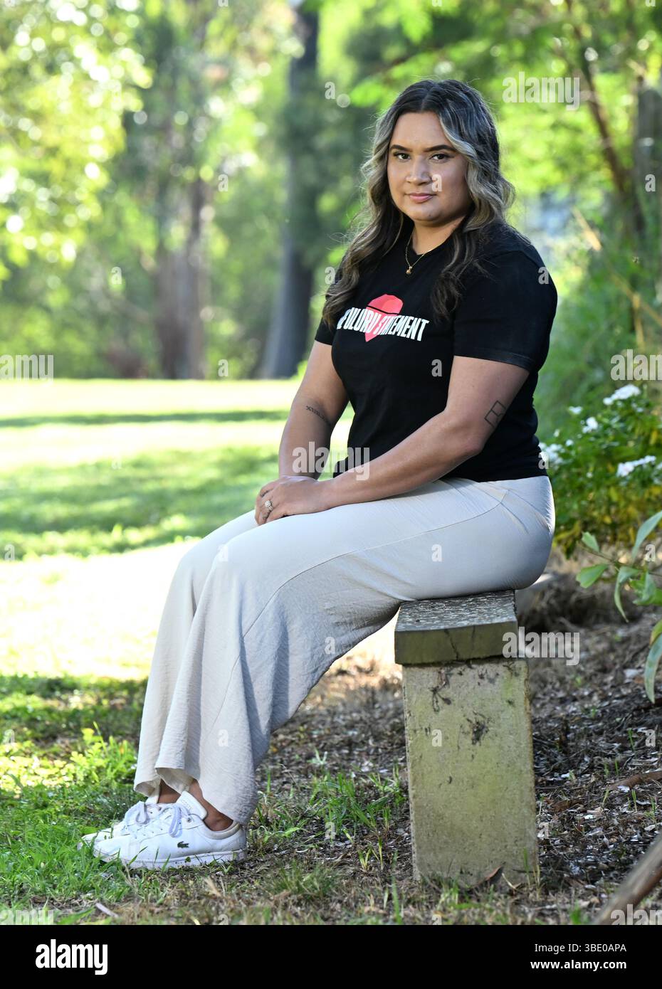 Brisbane, Australia. 22nd May, 2025. Uluru Youth Dialogue co-chair ...