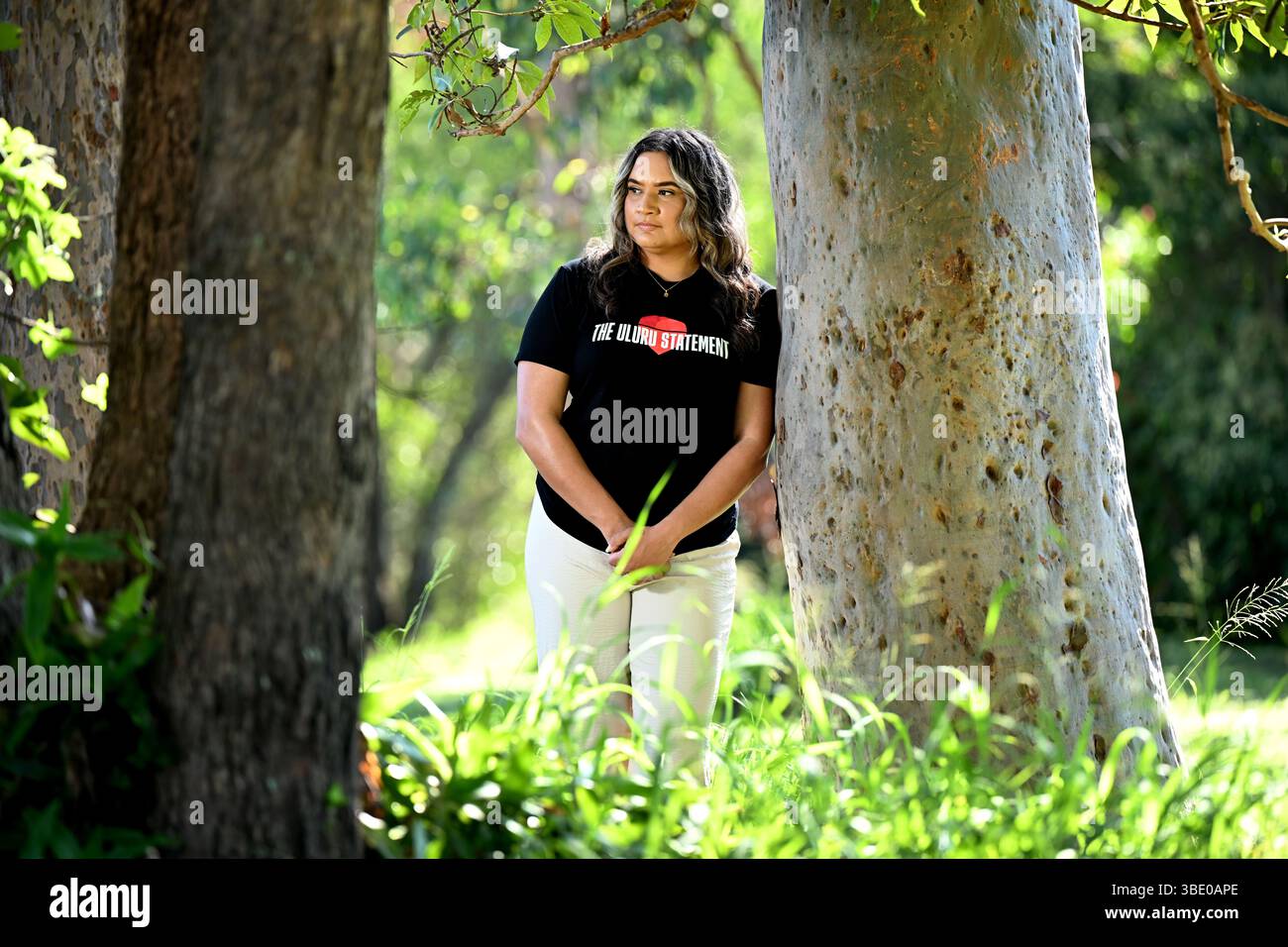 Brisbane, Australia. 22nd May, 2025. Uluru Youth Dialogue co-chair ...