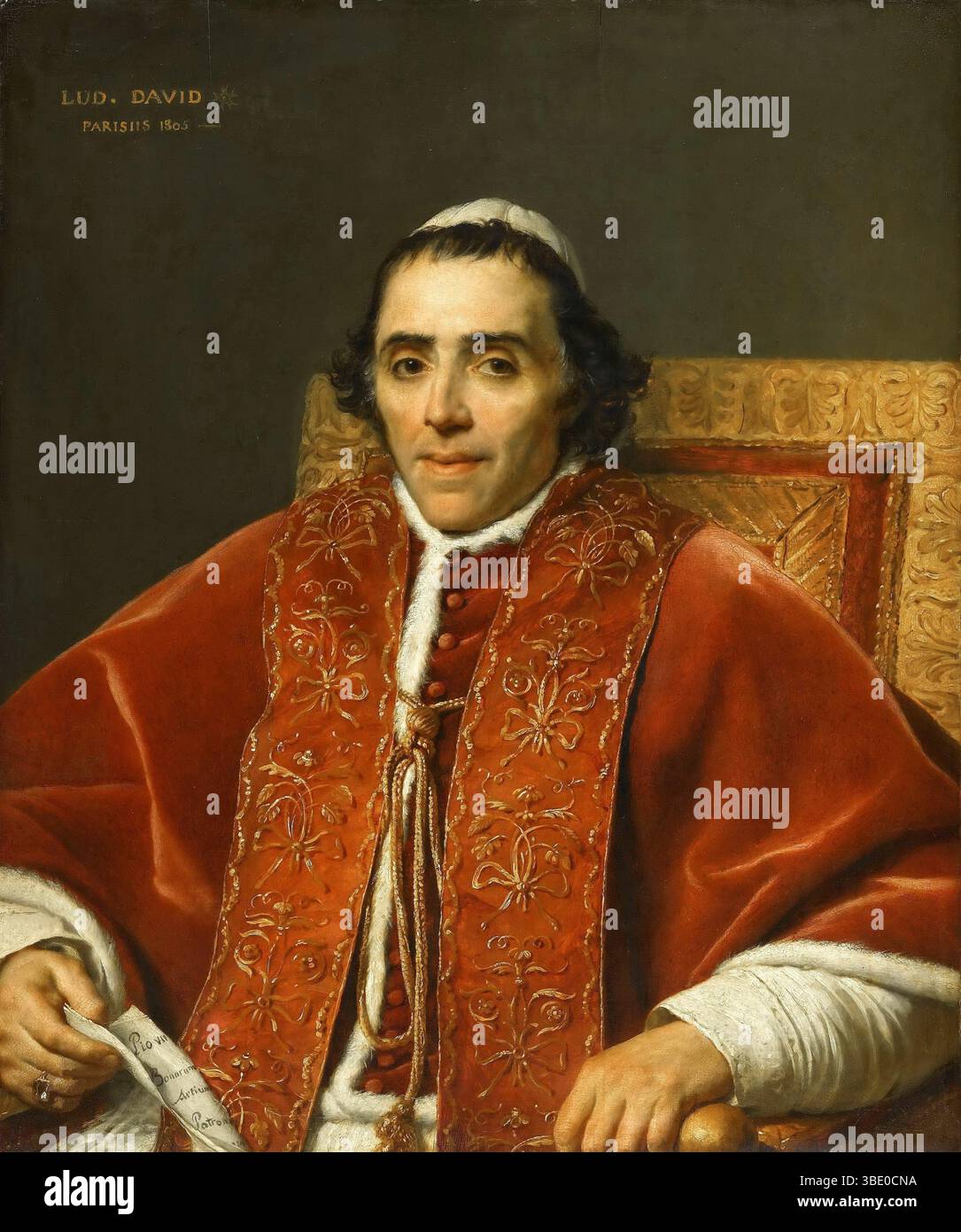 The Portrait of Pope Pius VII is an 1805 portrait of Pope Pius VII by ...