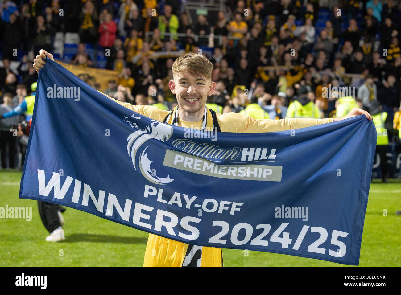 Livingston's Robbie Fraser after the William Hill Premiership play-off ...