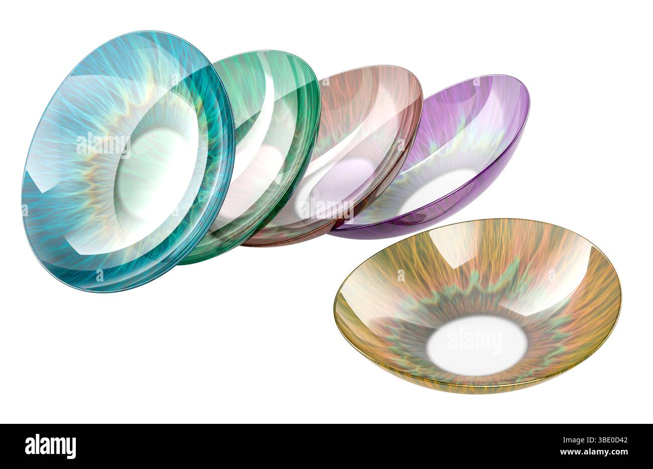 Decorative contact lens Cut Out Stock Images & Pictures - Alamy