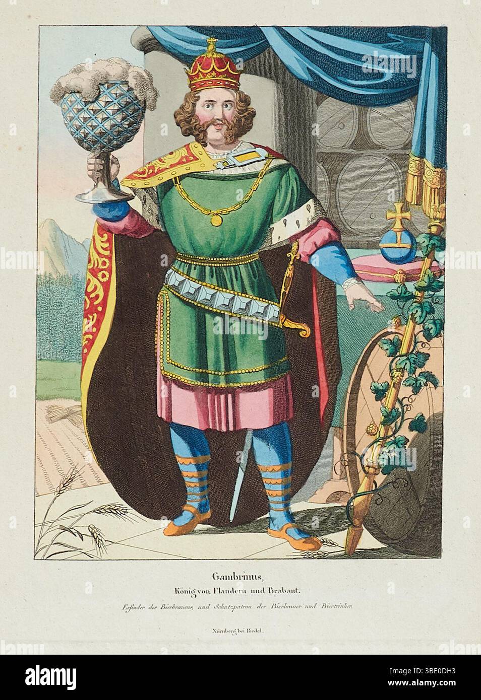 Legendary inventor of beer hi-res stock photography and images - Alamy