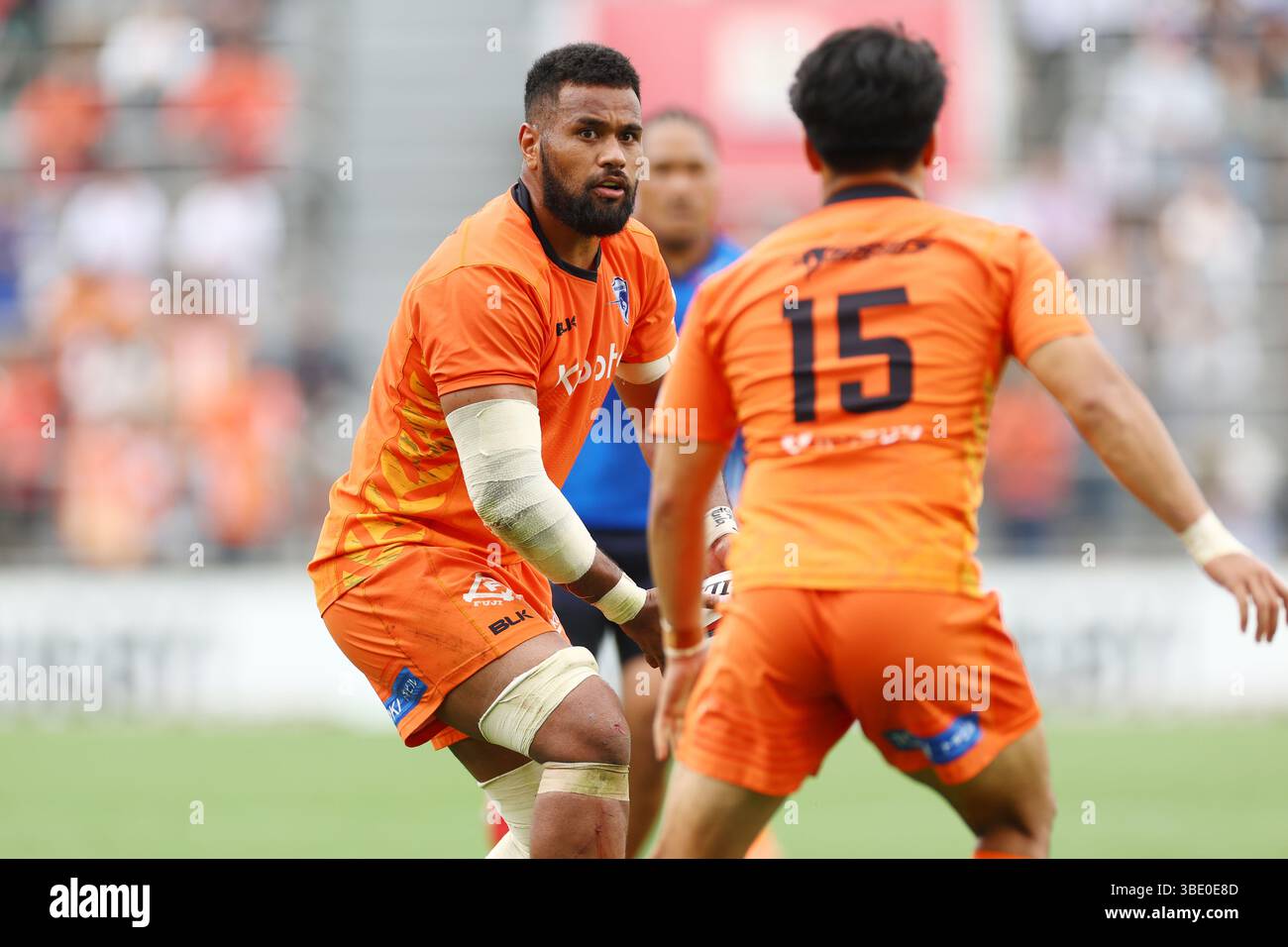 Tokyo, Japan. 25th May, 2025. Faulua Makisi (Spears) Rugby : 2024-25 ...