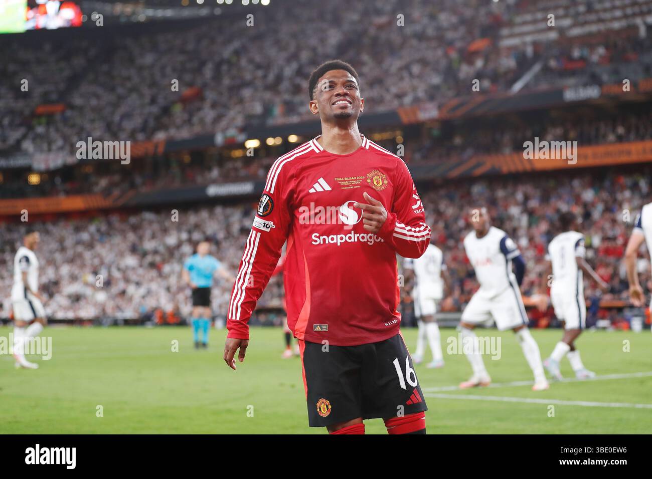 Bilbao, Spain. 21st May, 2025. Amad Diallo (ManU) Football/Soccer ...