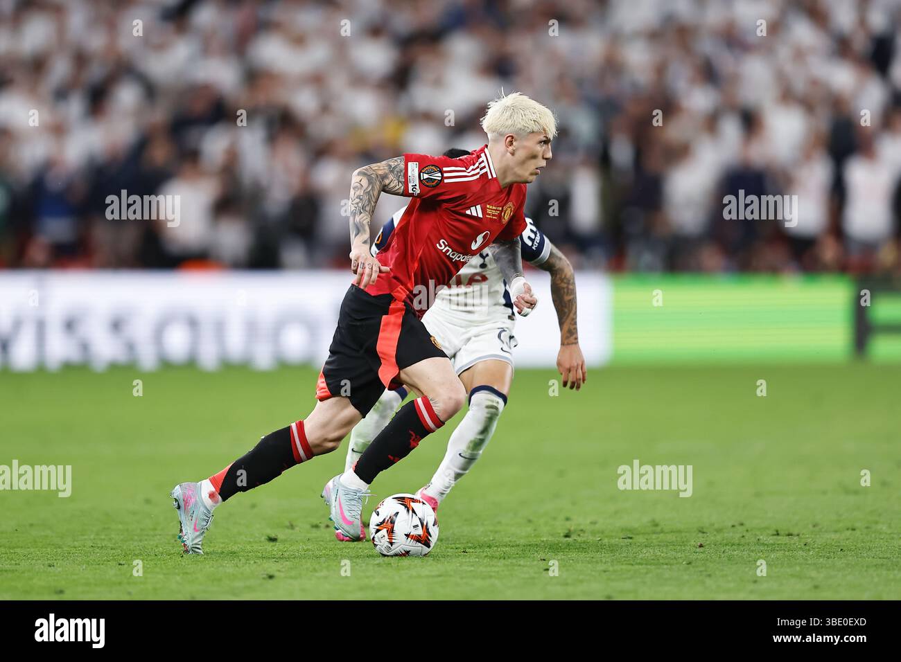 Bilbao, Spain. 21st May, 2025. Alejandro Garnacho (ManU) Football ...