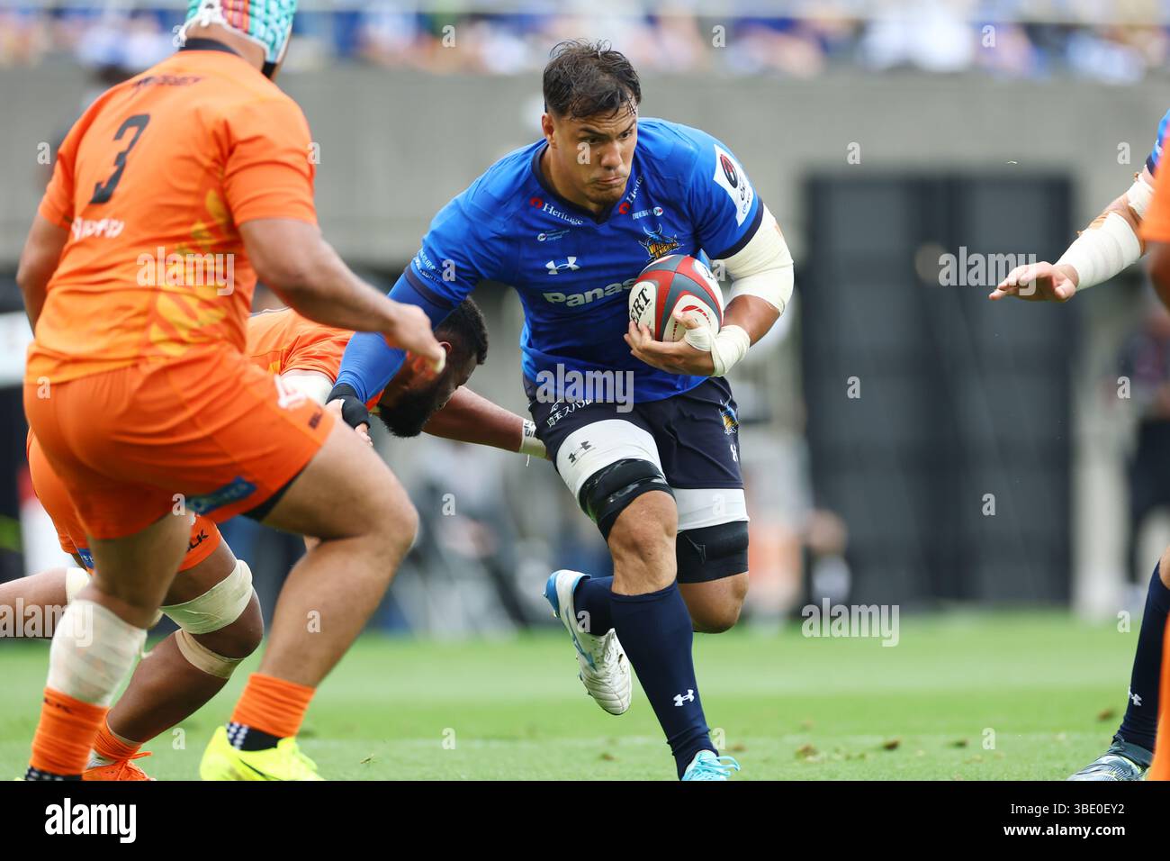 Tokyo, Japan. 25th May, 2025. Ben Gunter (Wild Knights) Rugby : 2024-25 ...