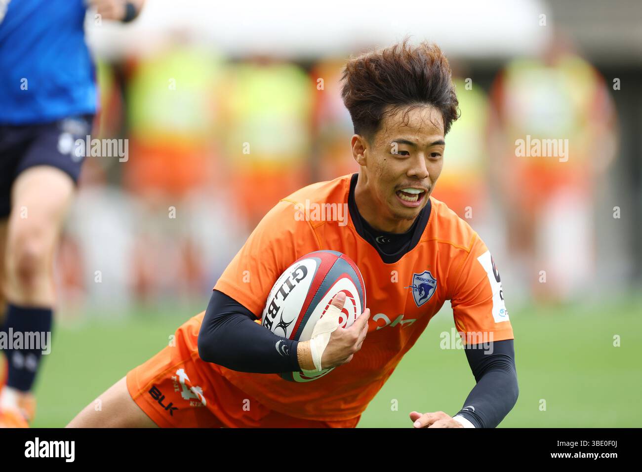 Tokyo, Japan. 25th May, 2025. Shinobu Fujiwara (Spears) Rugby : 2024-25 ...