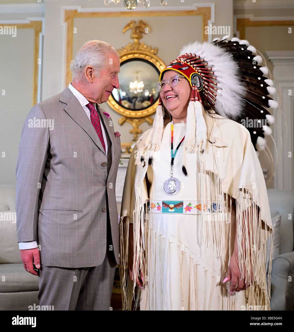 King Charles III holds an audience with Assembly of First Nations ...