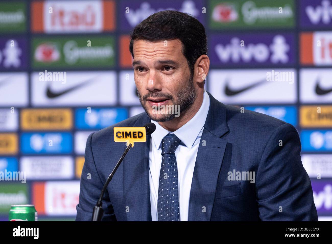 Rio de Janeiro, Brazil - may 26, 2025: announced of the Brazilian men's ...
