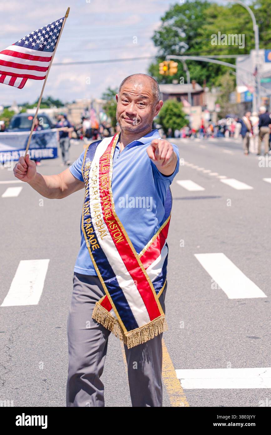 Ny. 26th May, 2025. John Liu at a public appearance for Little Neck ...
