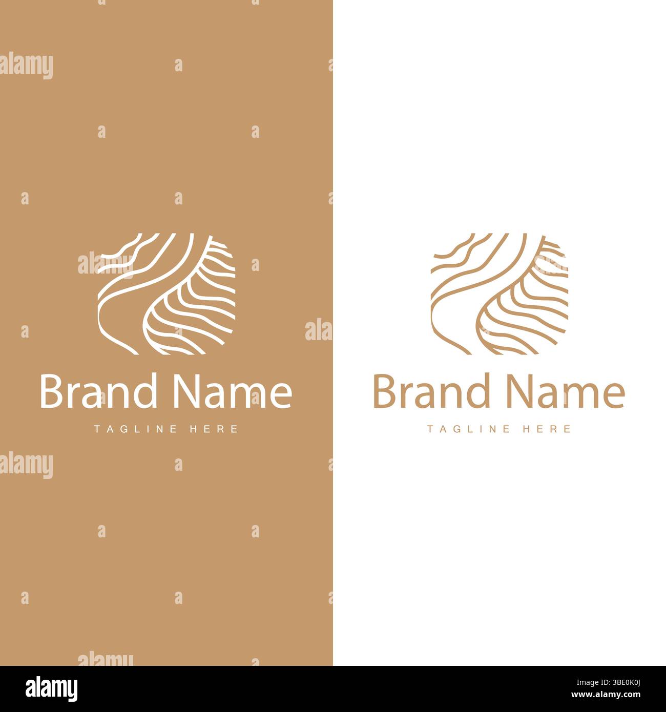 Tree Bark Logo Design Vector Simple Wood Texture Bark Illustration ...