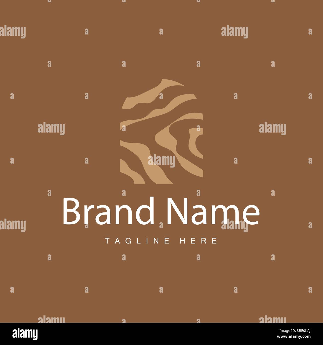 Tree Bark Logo Design Vector Simple Wood Texture Bark Illustration ...