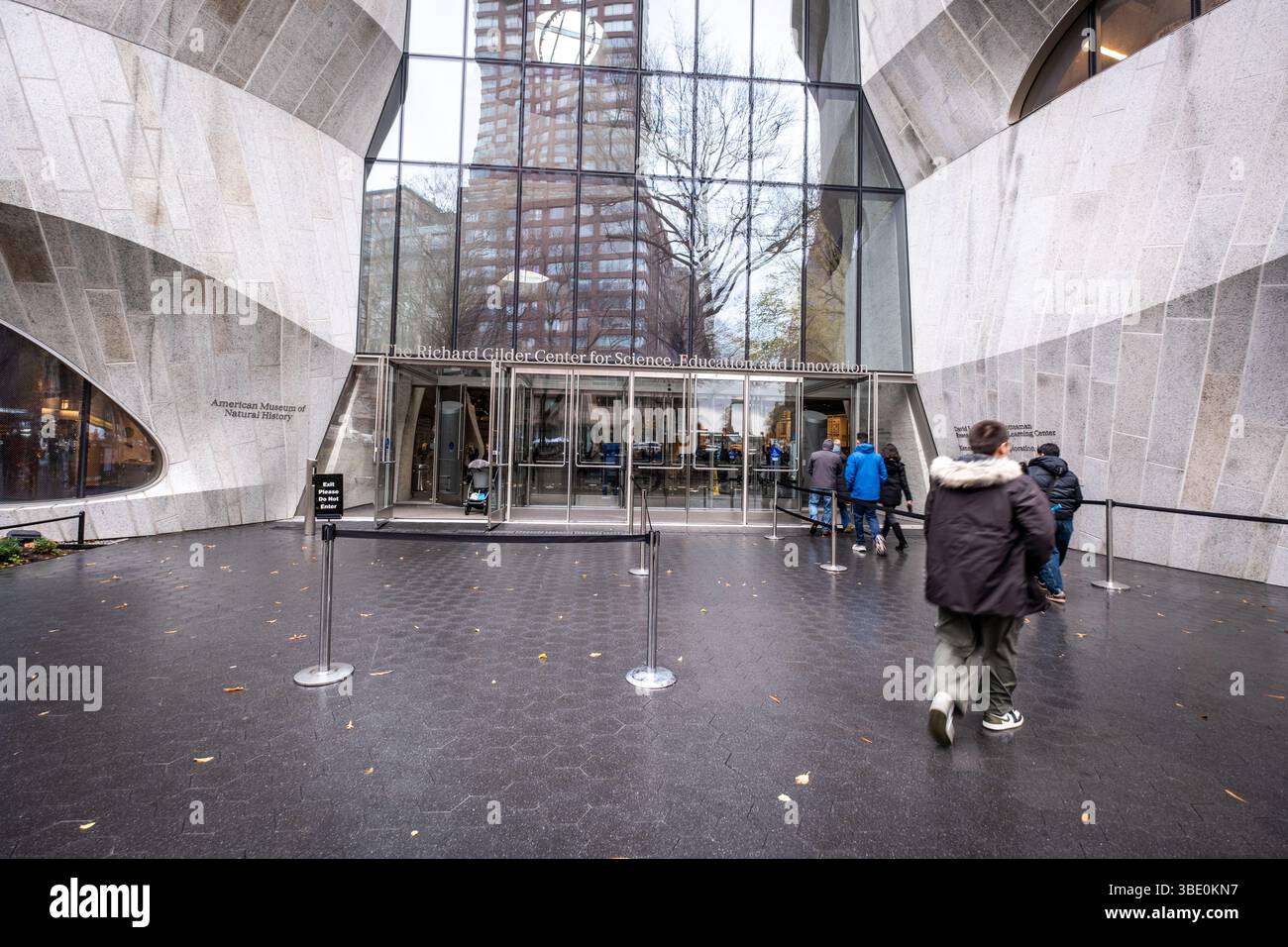 Richard Gilder Centre American Museum of Natural History exterior view ...