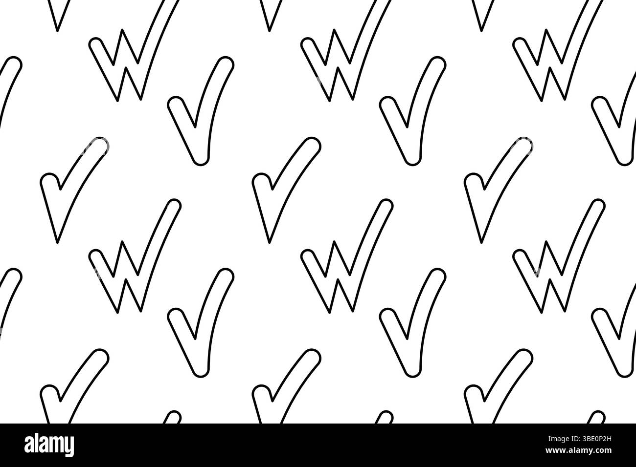Seamless pattern, coloring page with abstract geometric doodle of ...