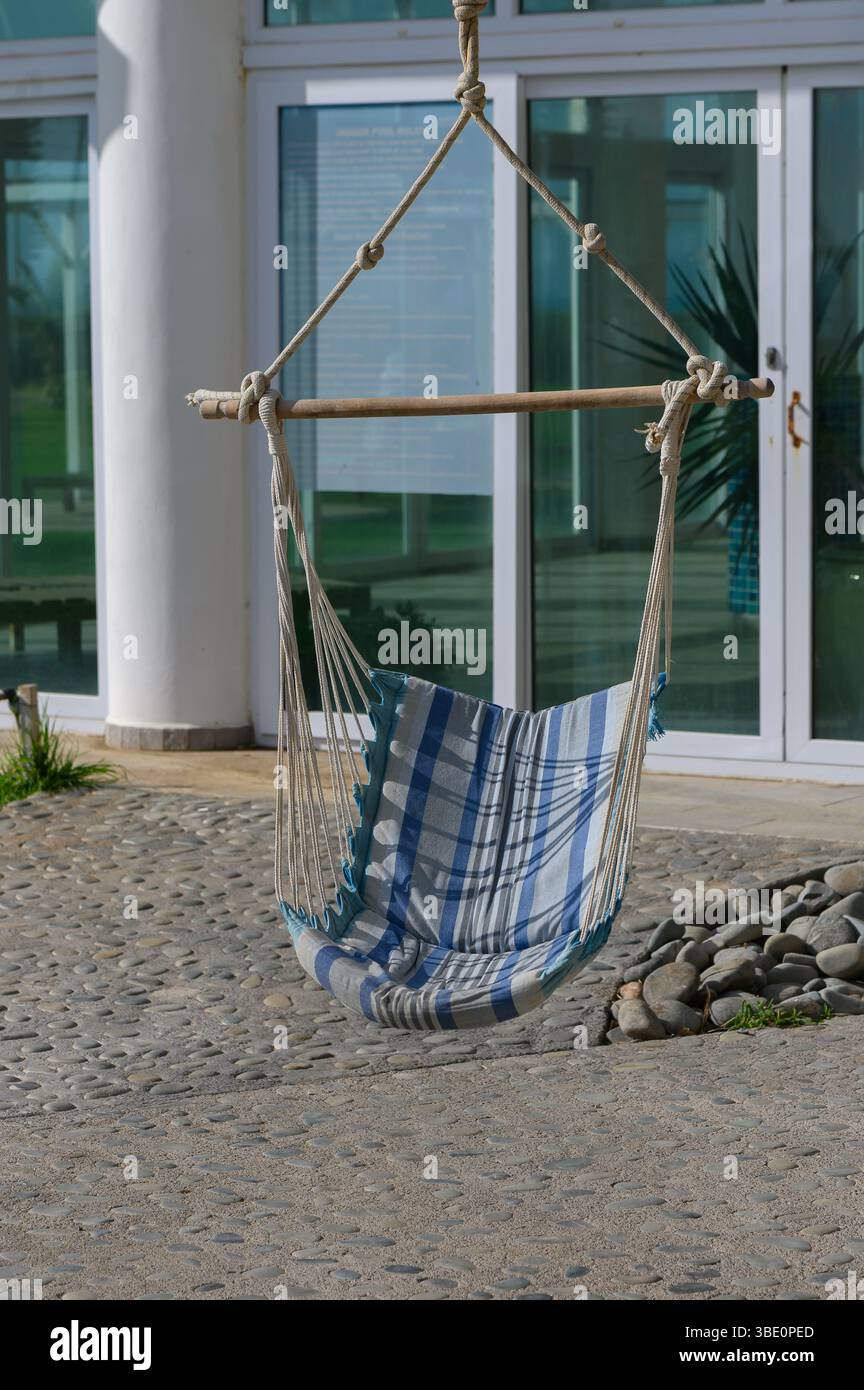 A cable tray system (often referred to as a “cable hammock”) installed ...