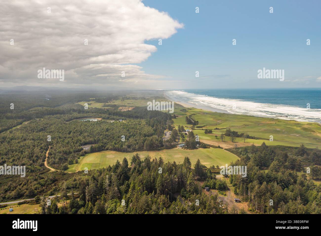 Bandon Dunes Golf Resort Sheep Ranch Course Stock Photo - Alamy