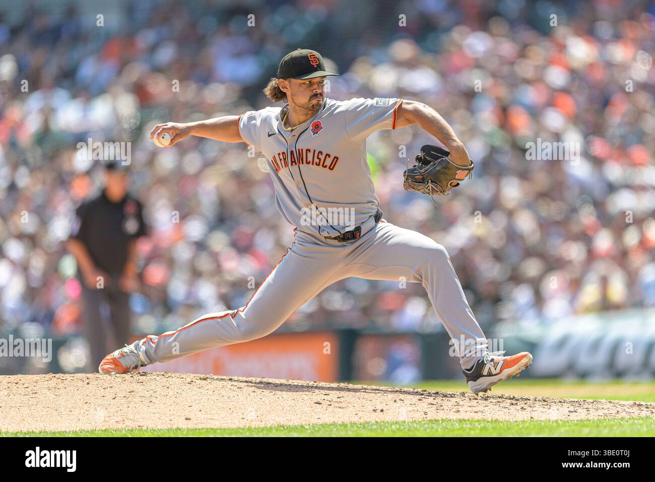 DETROIT, MI - MAY 26: San Francisco Giants SP Jordan Hicks (12 ...