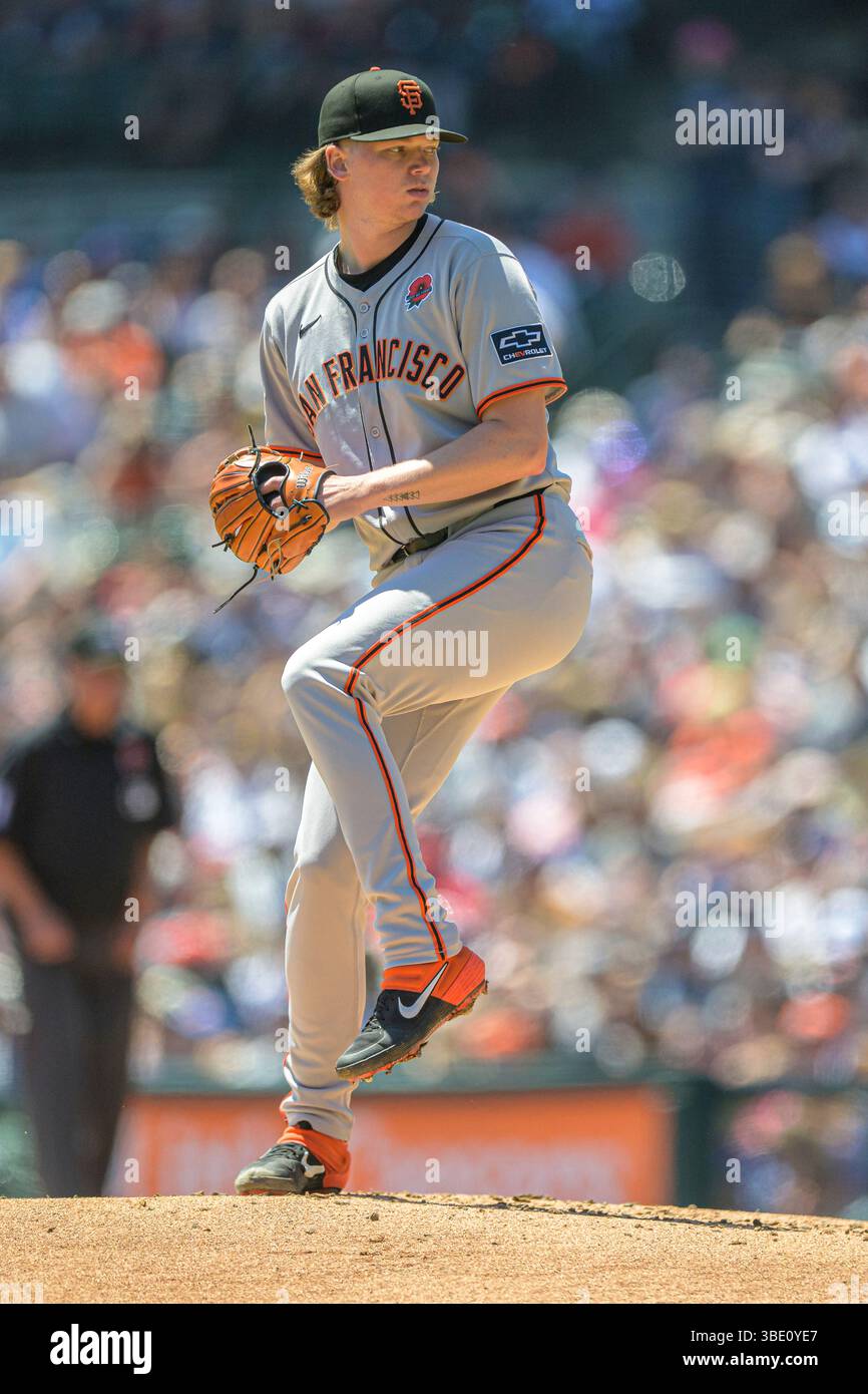 DETROIT, MI - MAY 26: San Francisco Giants RP Hayden Birdsong (60 ...