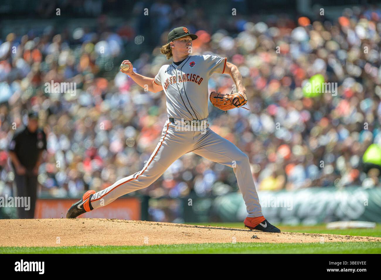 DETROIT, MI - MAY 26: San Francisco Giants RP Hayden Birdsong (60 ...