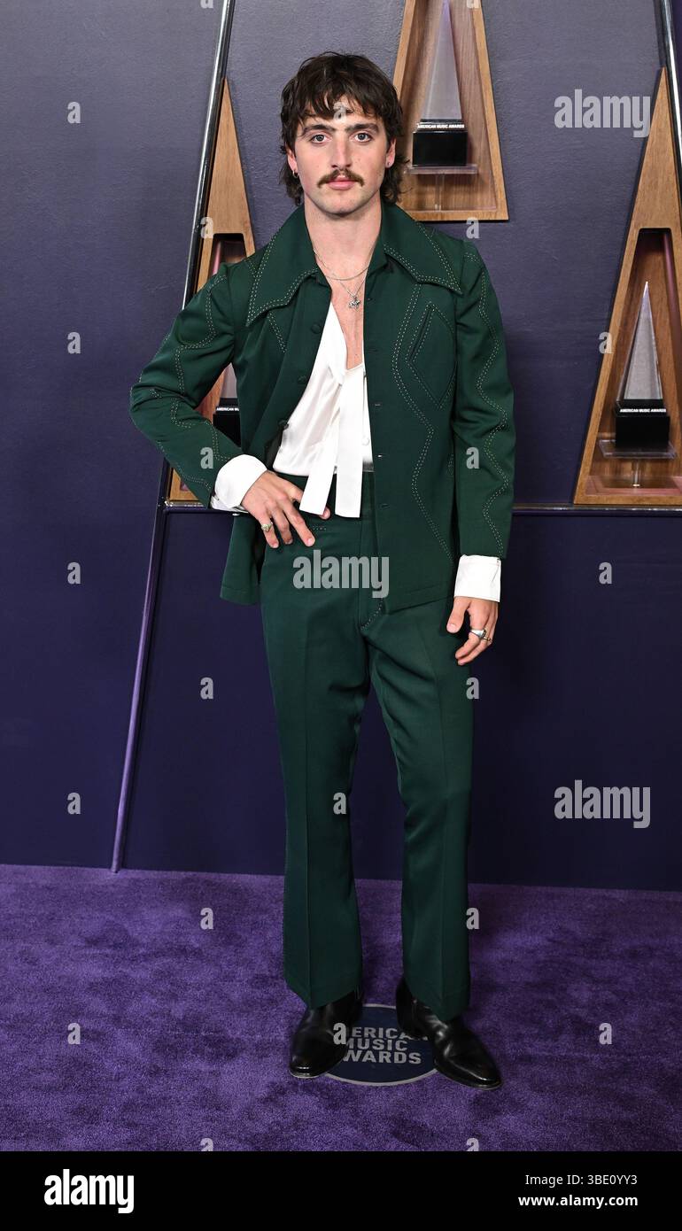 Las Vegas, USA. 26th May, 2025. Benson Boone arriving to the 2025 ...