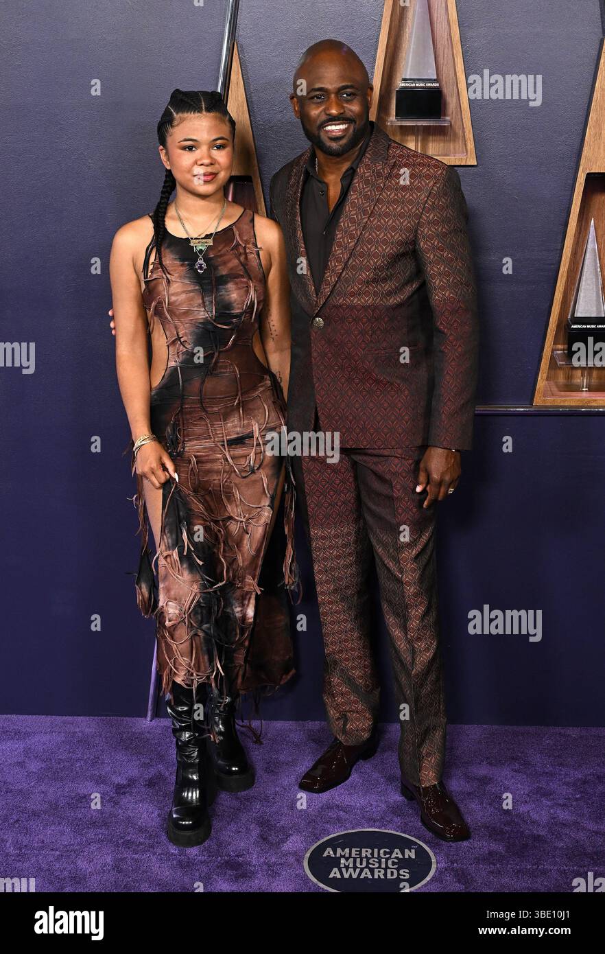 Las Vegas, USA. 26th May, 2025. Maile Masako Brady and Wayne Brady ...