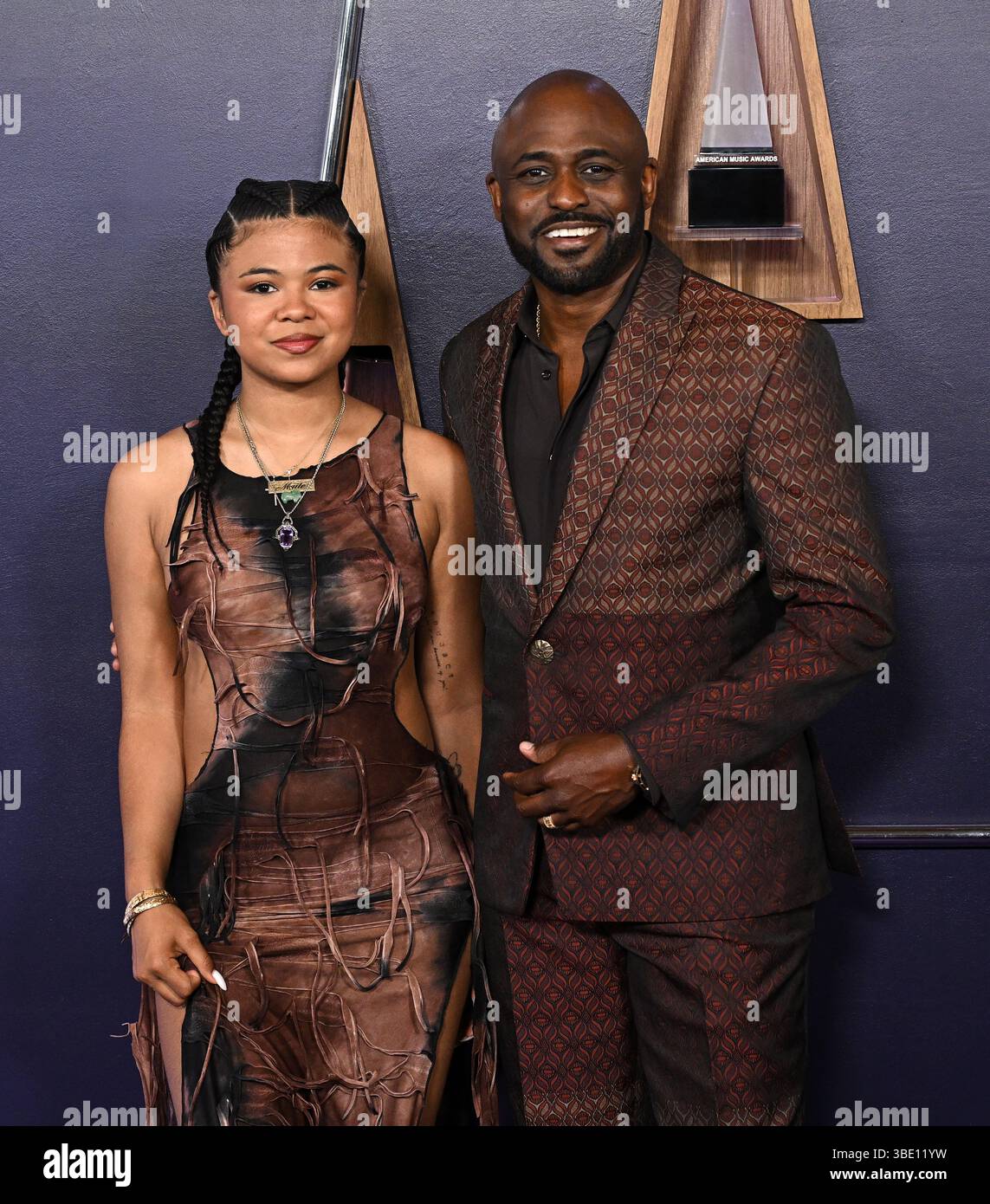 Las Vegas, USA. 26th May, 2025. Maile Masako Brady and Wayne Brady ...