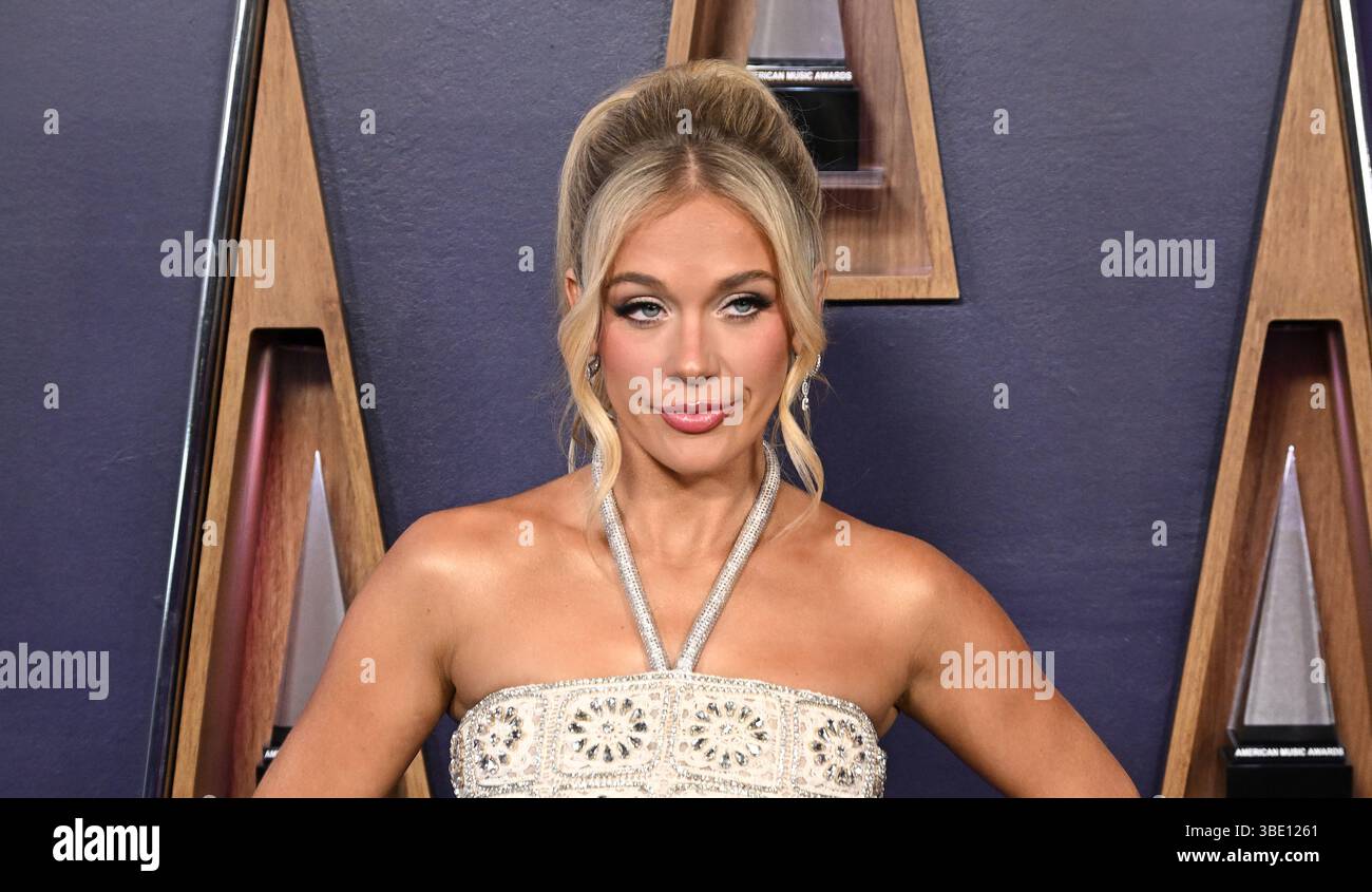 Las Vegas, USA. 26th May, 2025. Megan Moroney arriving to the 2025 ...