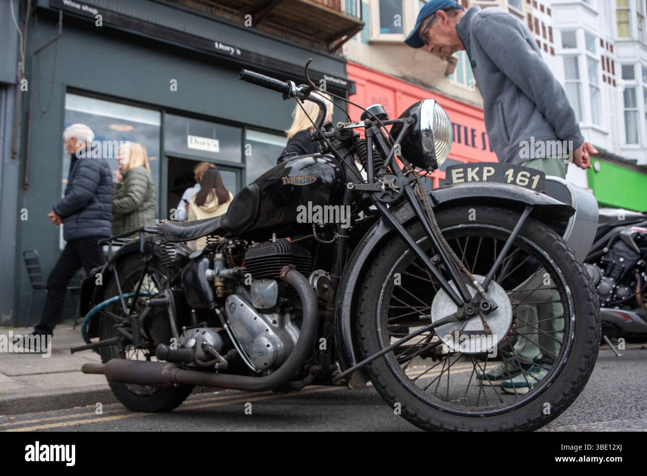 1938 triumph speed twin hi-res stock photography and images - Alamy