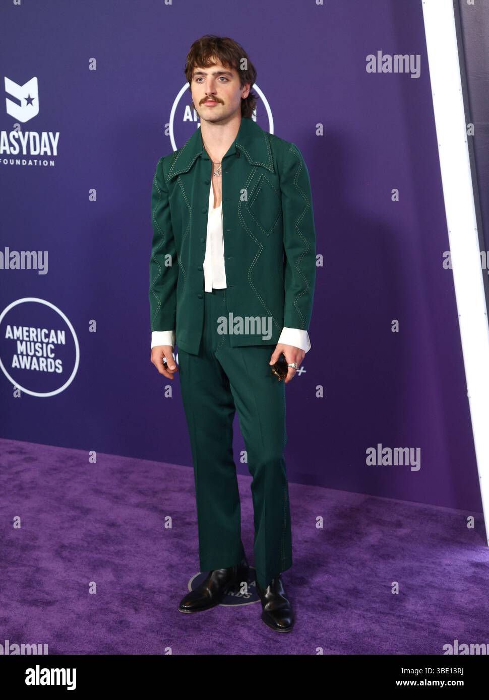 Las Vegas, United States. 26th May, 2025. Benson Boone arrives for the ...